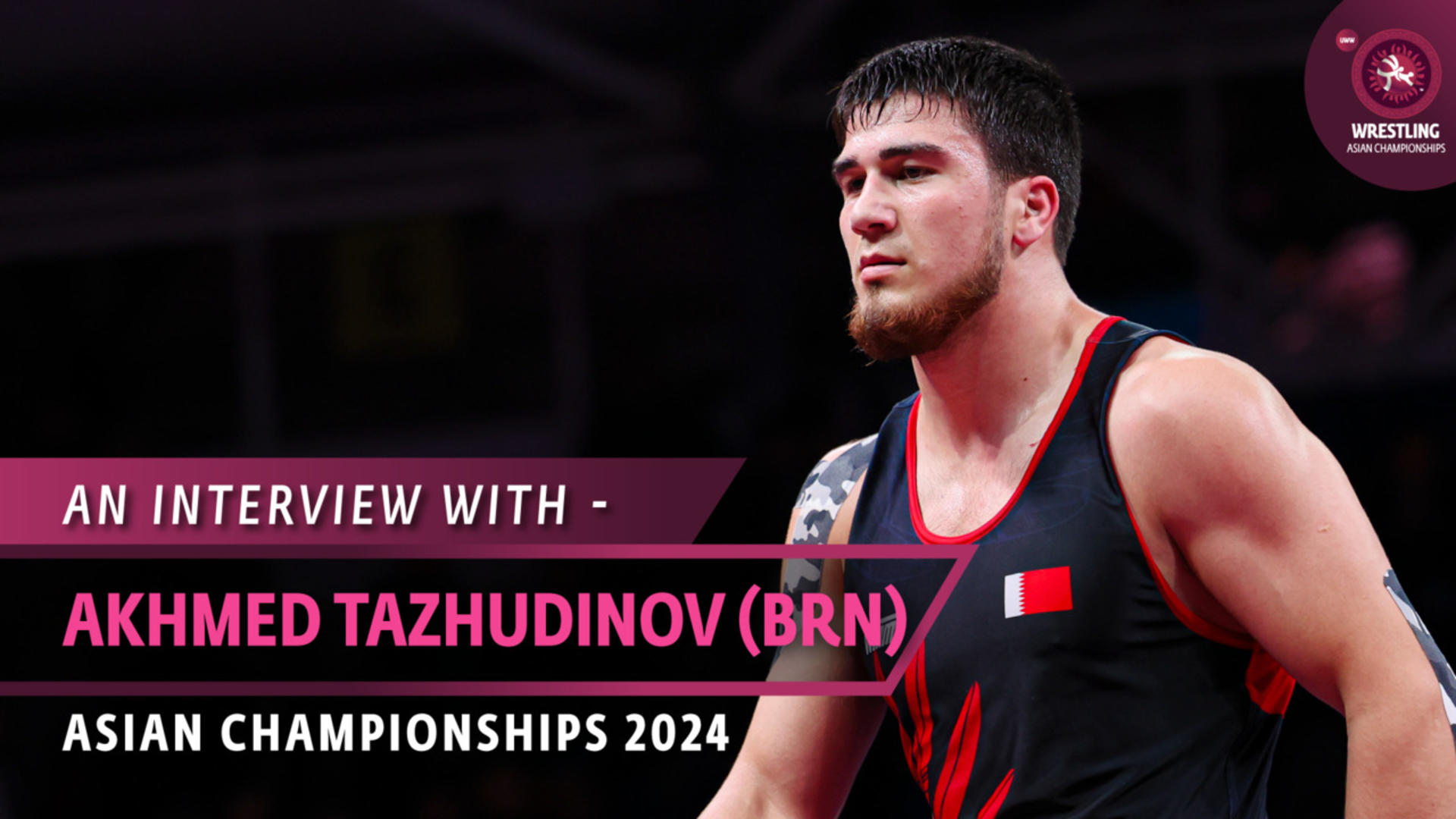 Akhmed TAZHUDINOV (BRN) repeats as Asian champion
