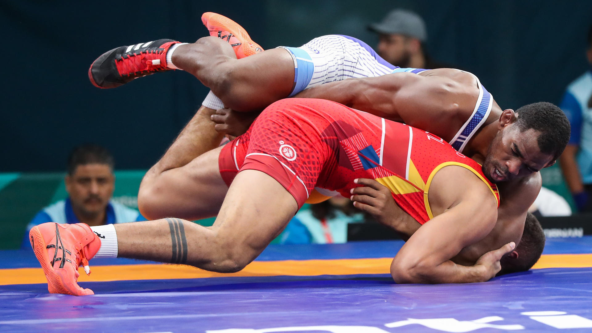 Two Cuban freestyle guys and one women's wrestlers won gold on Thursday ...