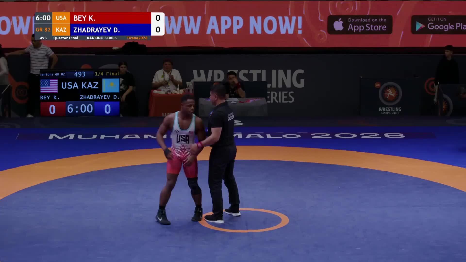 Kamal Ameer BEY (USA) vs. Demeu ZHADRAYEV (KAZ) | 2026 Muhamet Malo ...