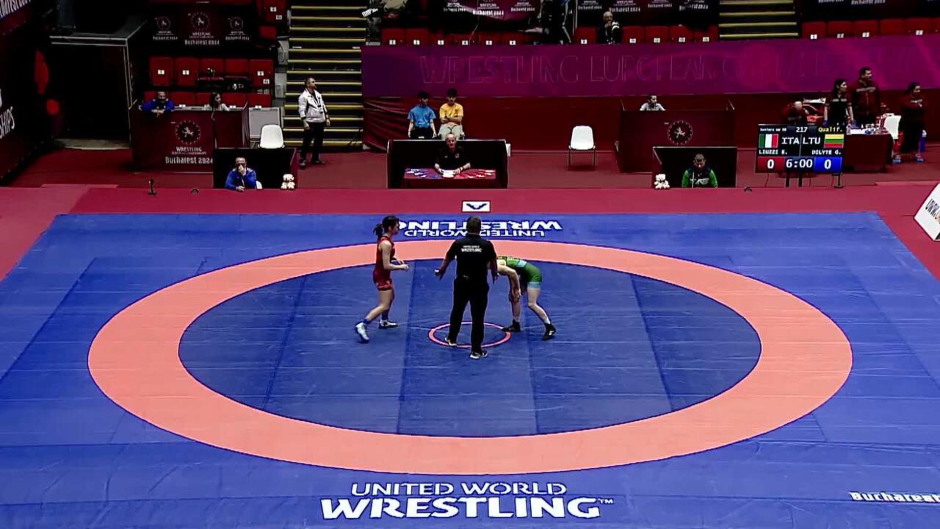 Emanuela LIUZZI (ITA) vs. Gabija DILYTE (LTU) | 2024 Seniors European ...