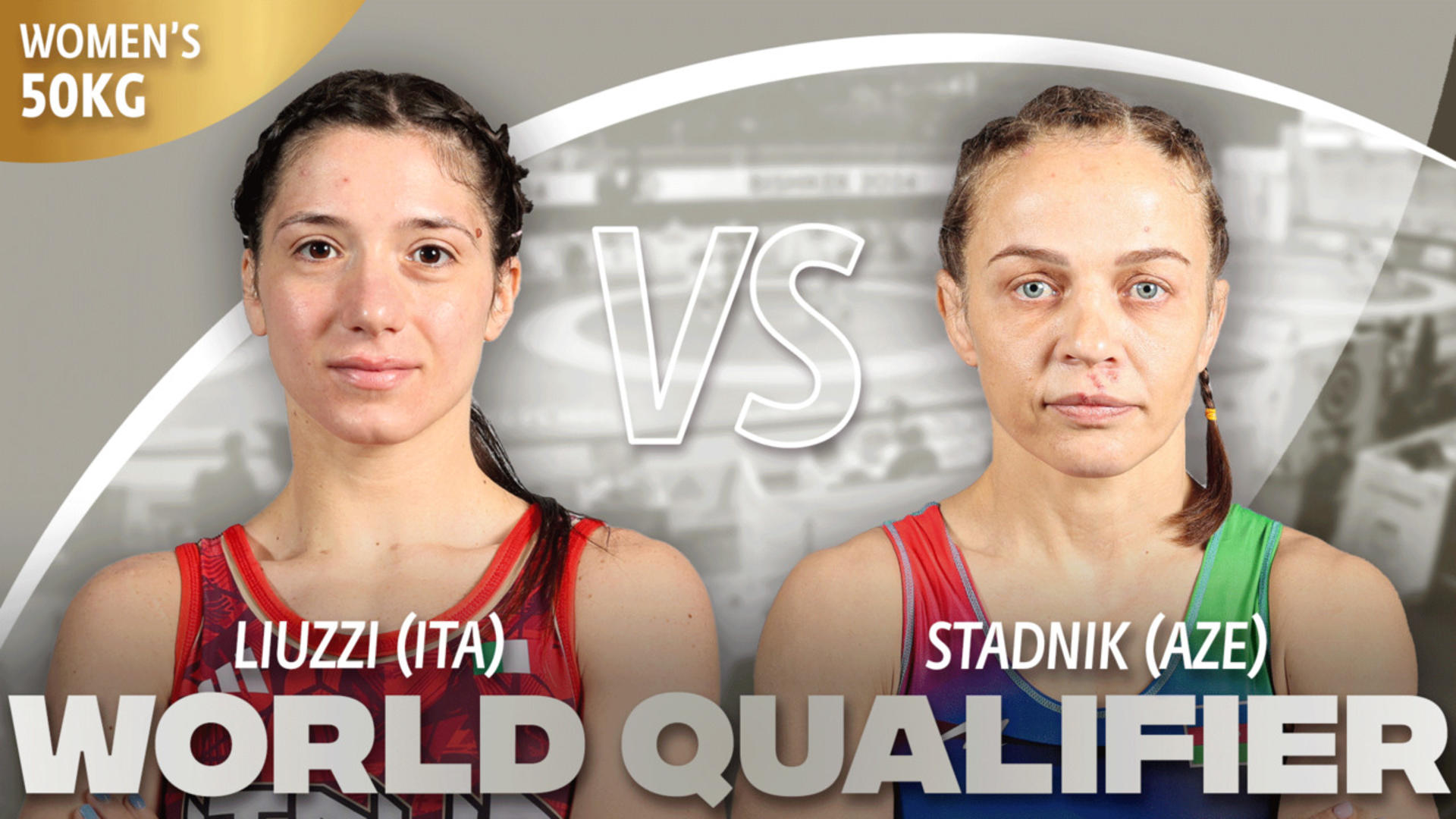 Mariya STADNIK (AZE) vs. Emanuela LIUZZI (ITA) | 2024 World OG ...