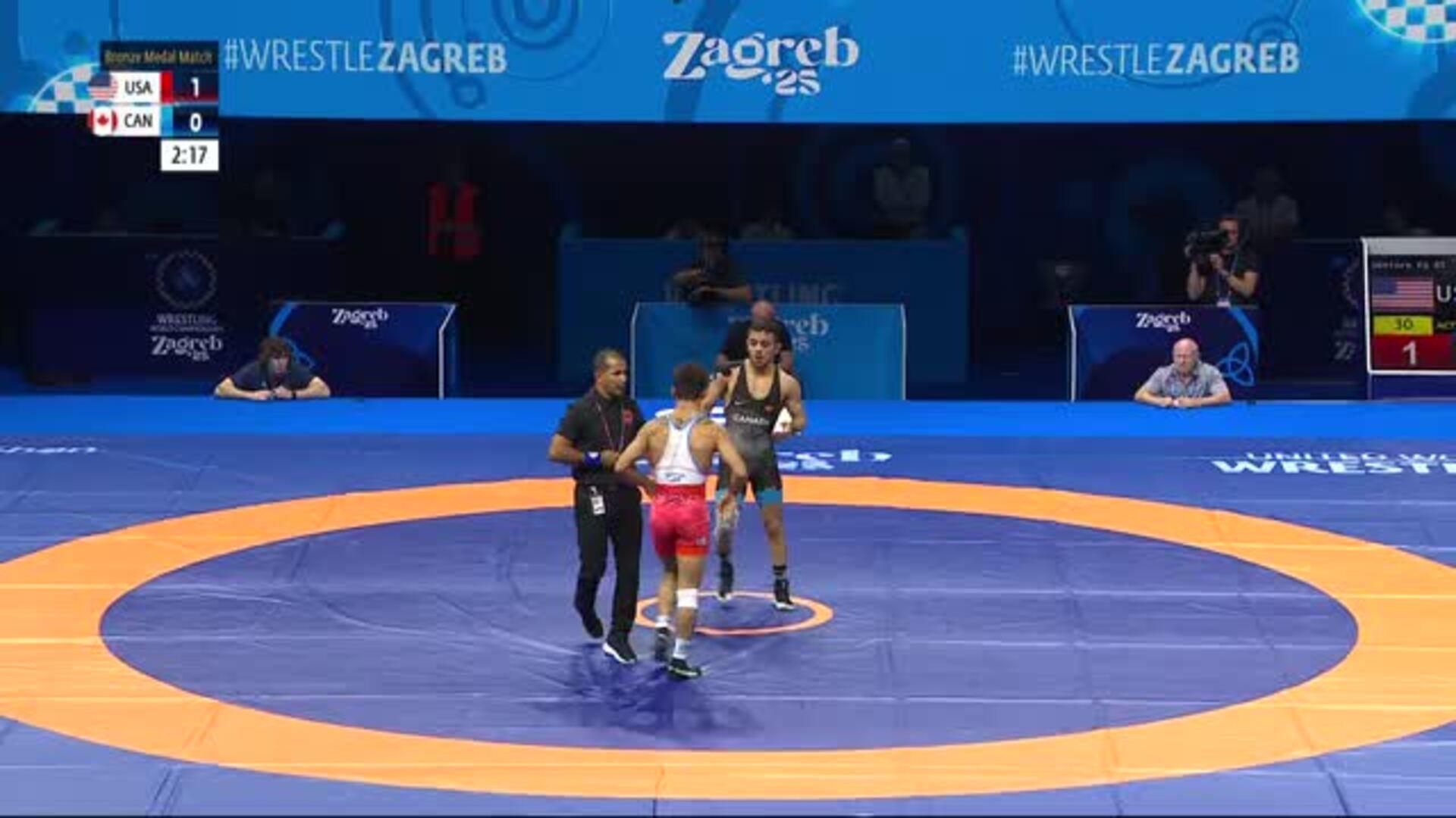 Real Marshall Ray WOODS (USA) vs. Peiman Bioukagha BIABANI (CAN ...
