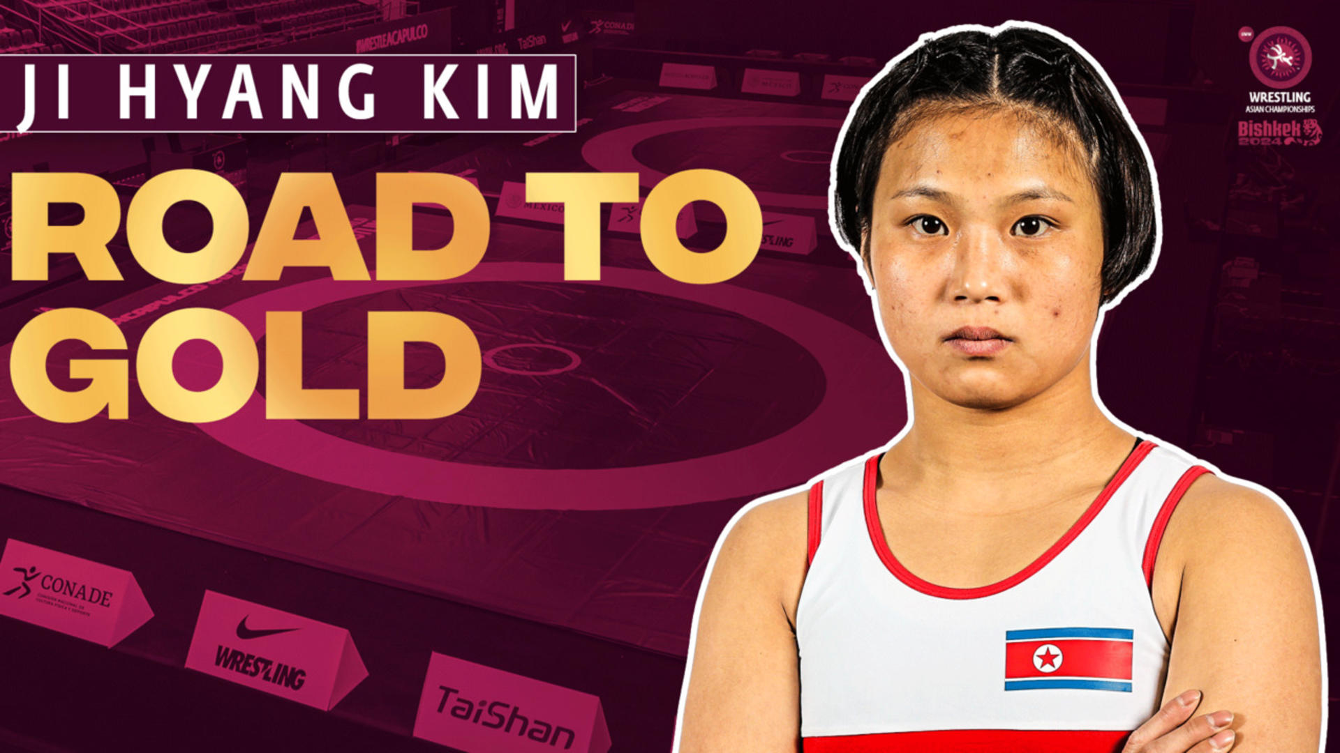 Ji Hyang KIM (PRK) | Road to 53kg Gold | Seniors Asian Championships ...