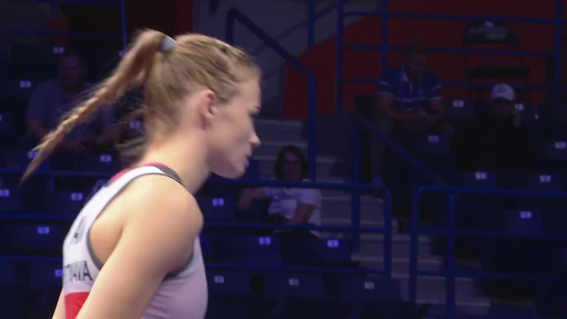 Aryna MARTYNAVA (AIN) vs. Otgontuya CHINBOLD (MGL) | Seniors World ...