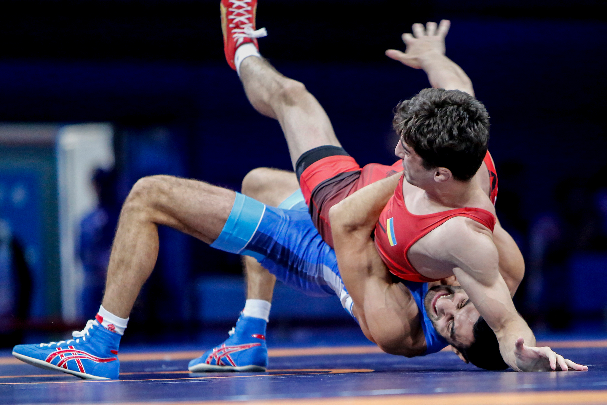 Russia made a statement on the opening day of the Greco-Roman ...