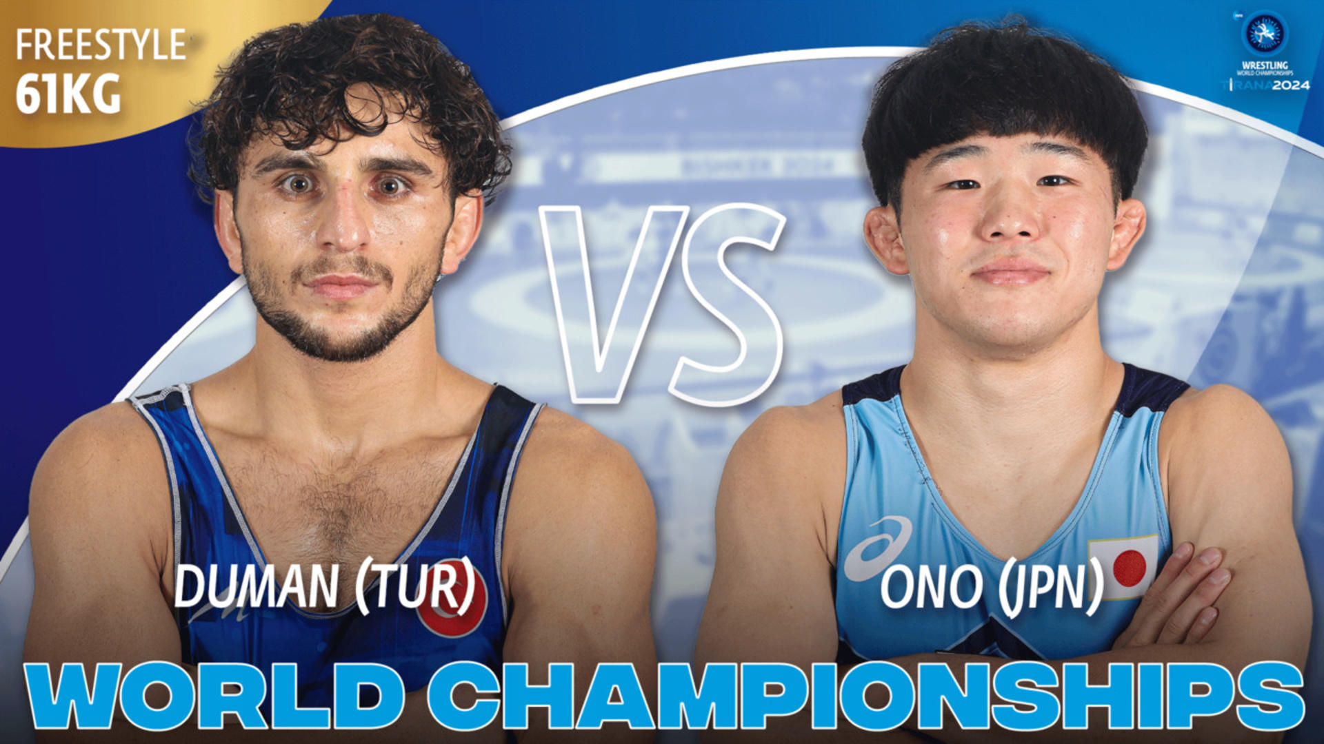 Zavur UGUEV (AIN) vs. Masanosuke ONO (JPN) | 2024 Seniors World ...