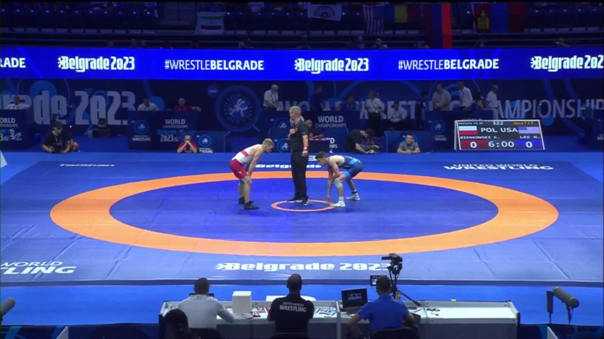 Krzysztof BIENKOWSKI (POL) vs. Nicholas Boone LEE (USA) | Seniors World ...