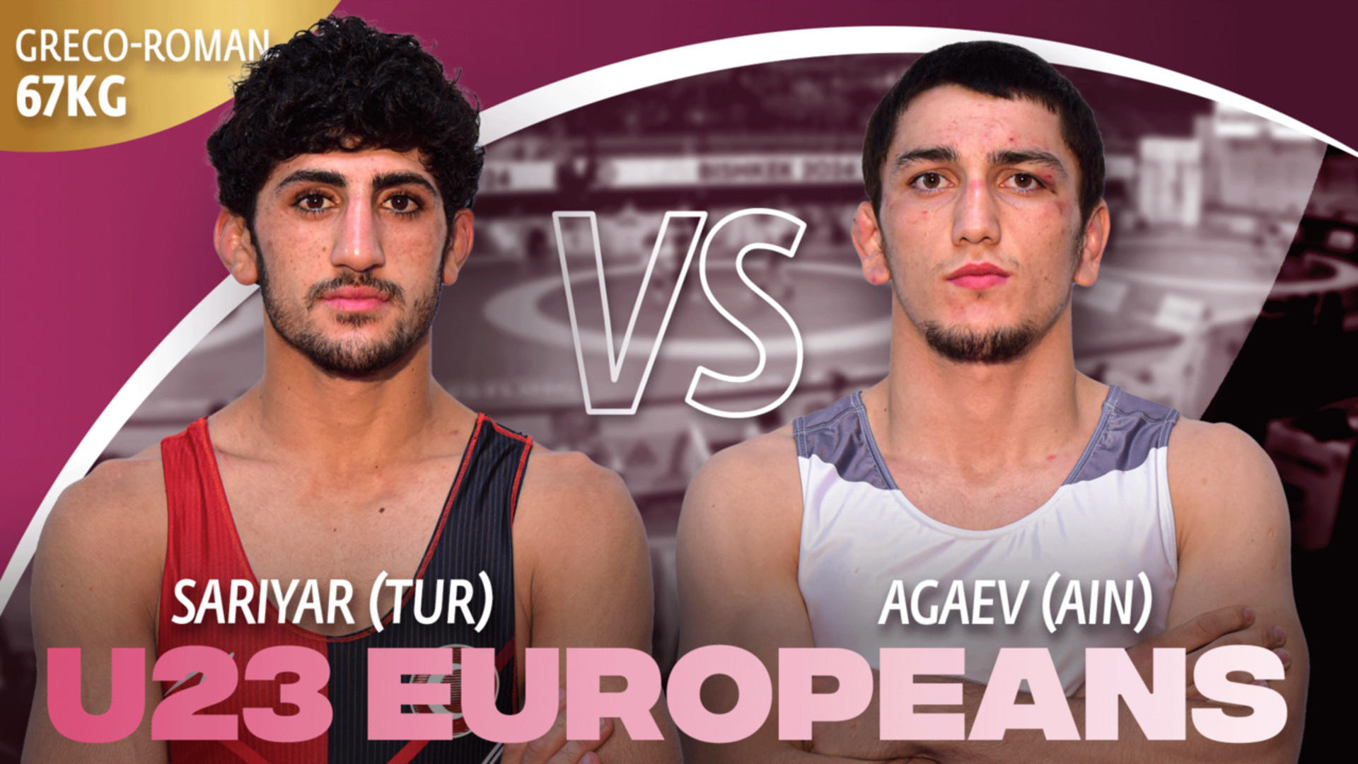 Azat SARIYAR (TUR) vs. Daniial AGAEV (AIN) | U23 Continental Championships 2024 | Gold Medal ...