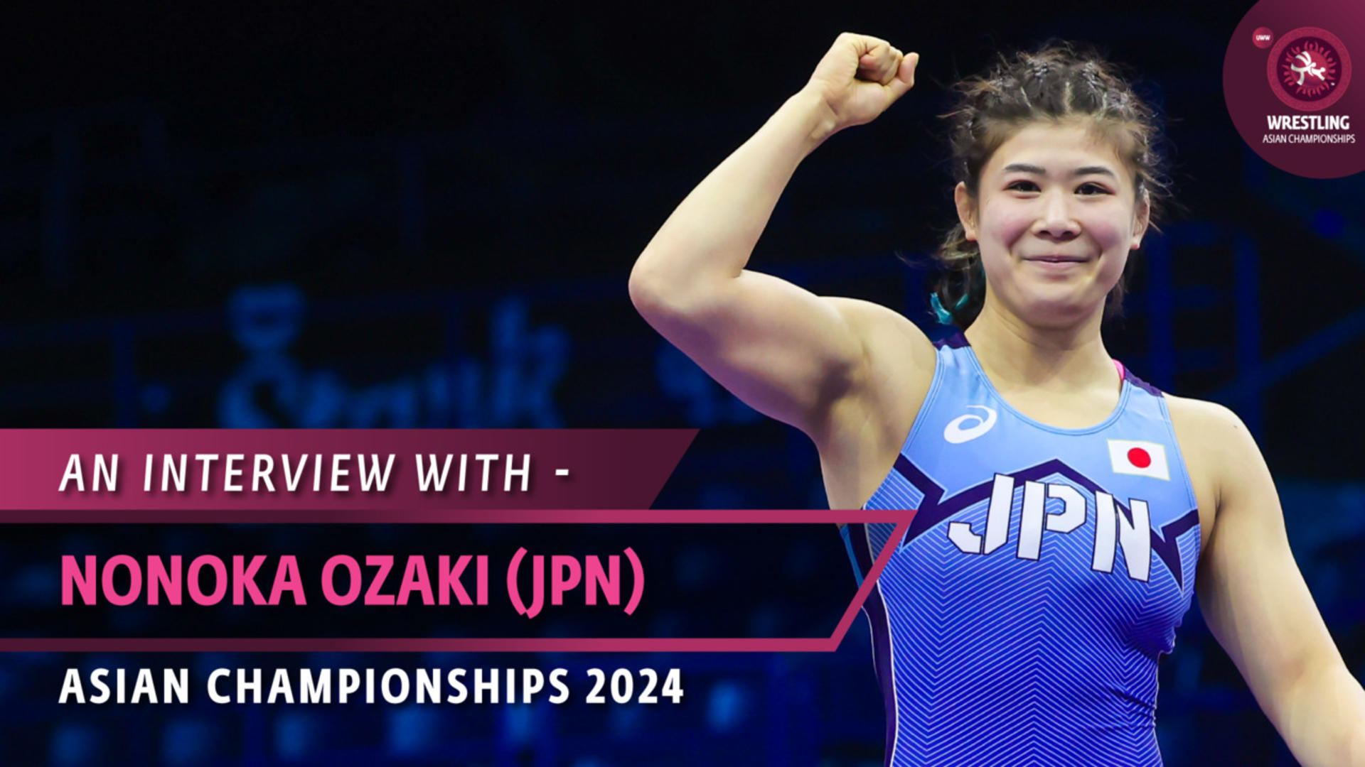 Nonoka OZAKI (JPN) wins third straight Asian gold