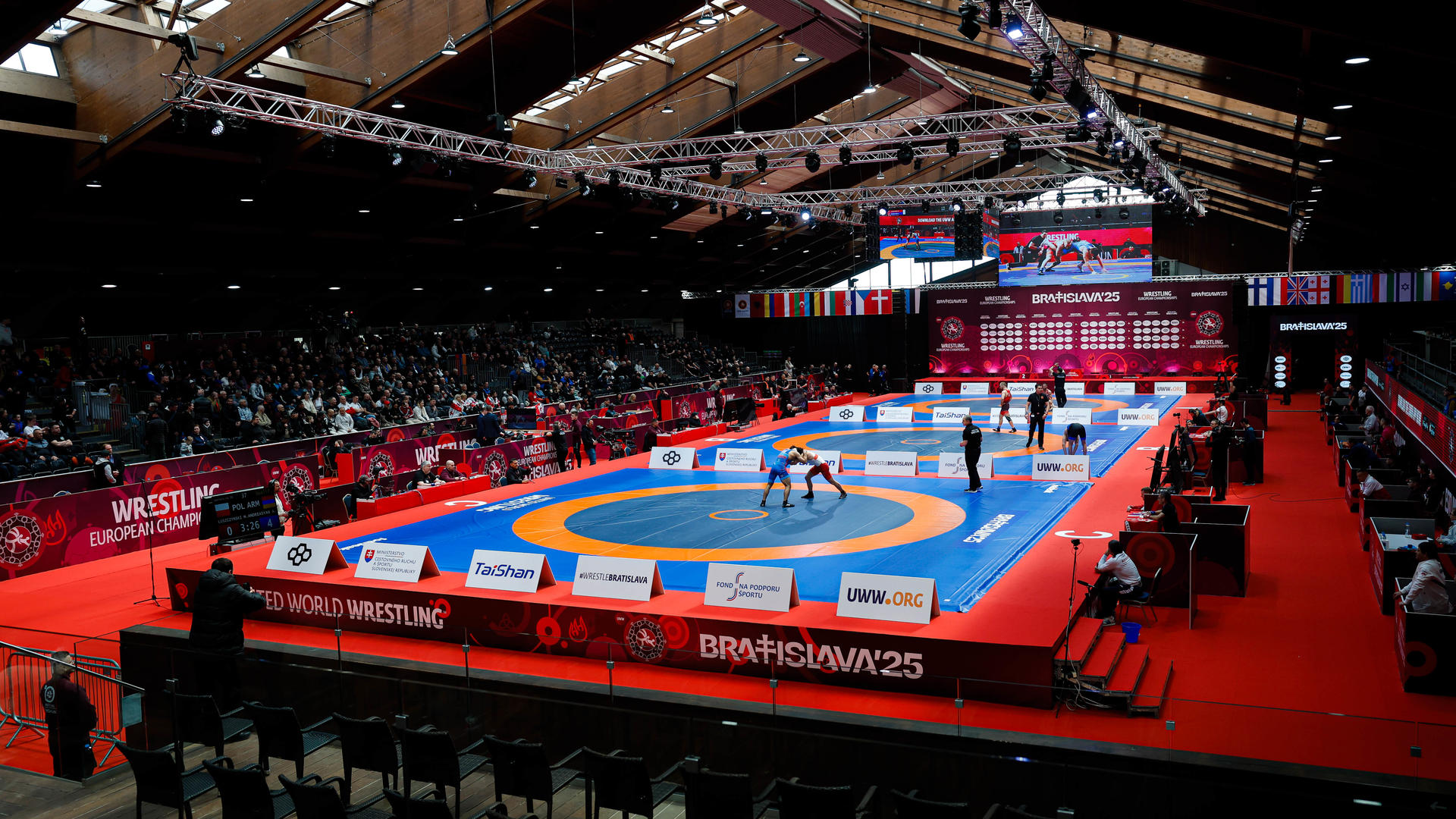European Championships 2025 Day 2 Semifinals Set