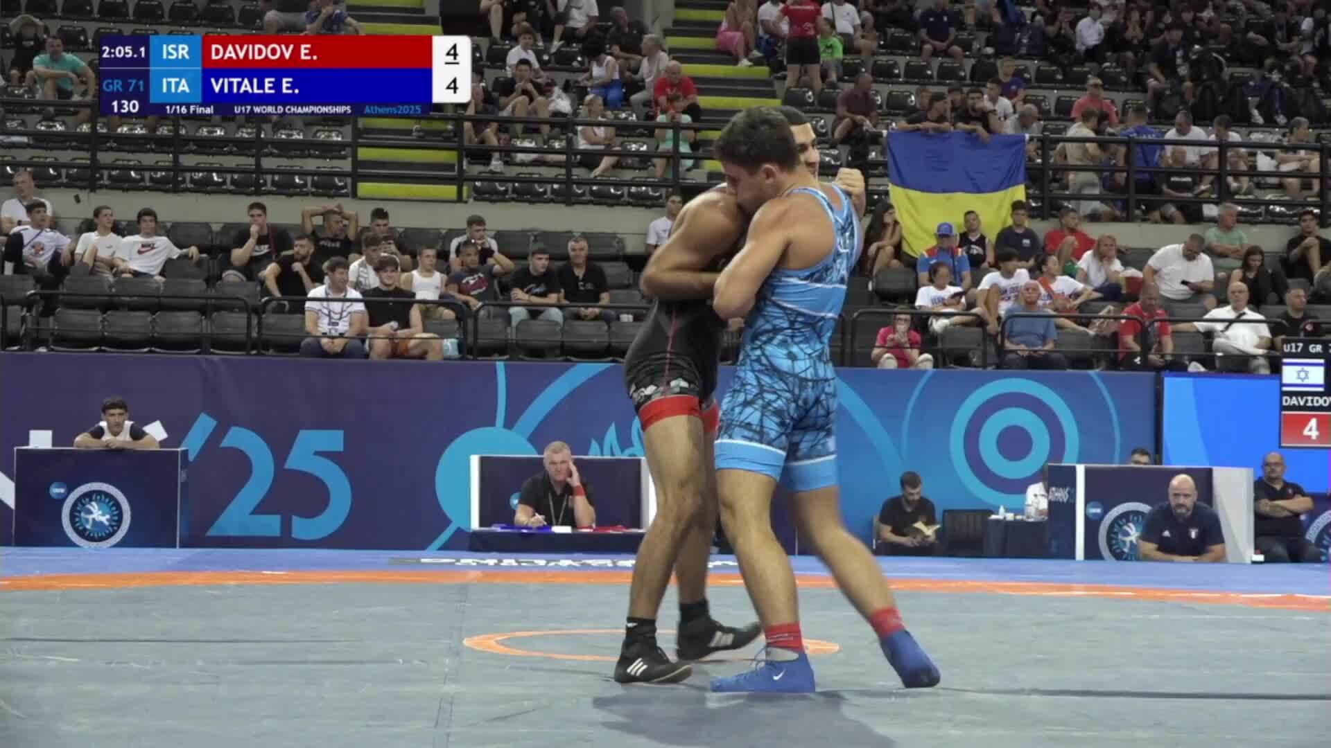 Edgar DAVIDOV (ISR) vs. Edoardo Vincenzo VITALE (ITA) | U17 WORLD ...