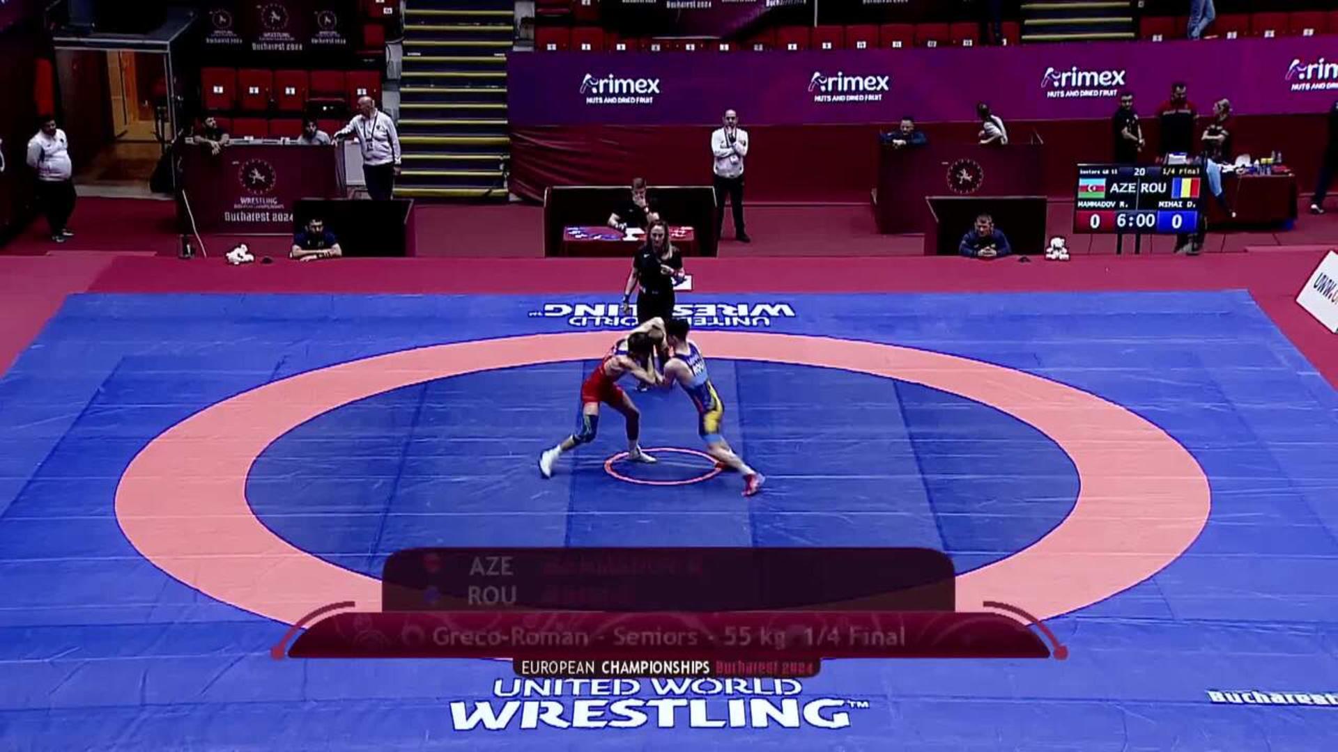 Rashad MAMMADOV (AZE) vs. Denis Florin MIHAI (ROU) | Seniors ...