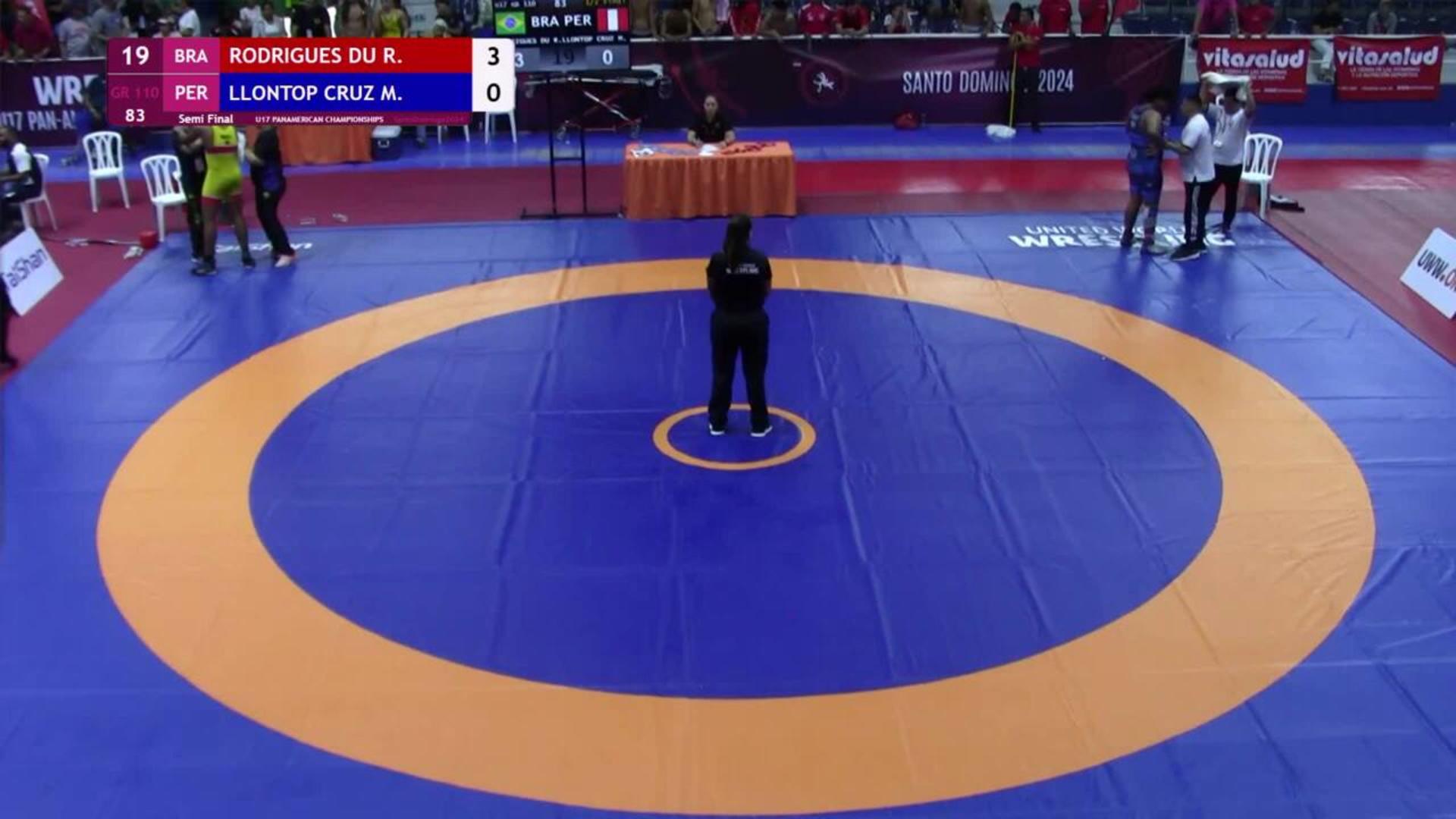 Raphael Higor RODRIGUES DUARTE (BRA) vs. Mizael Leonidas LLONTOP CRUZ ...