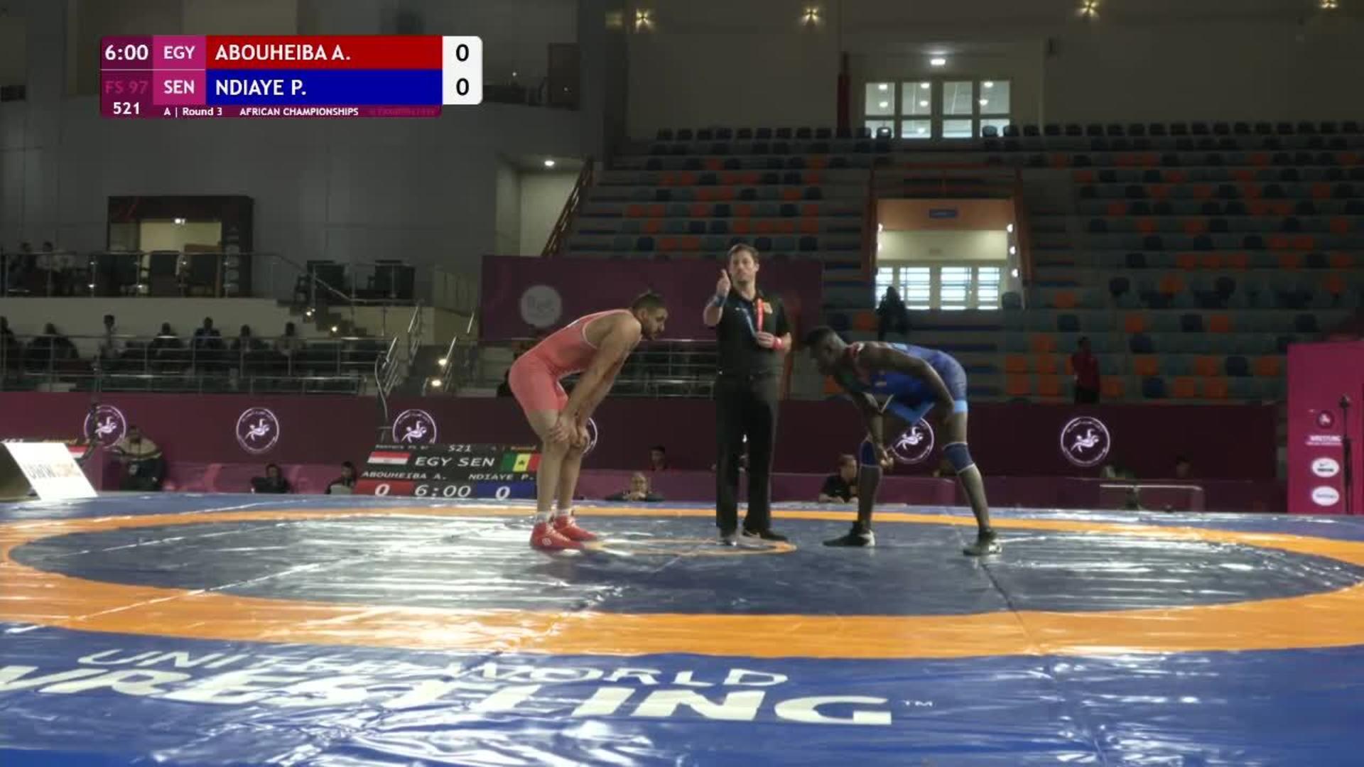 Abdelrahman Ibrahim Labib ABOUHEIBA (EGY) vs. Pape NDIAYE (SEN) | 2024 ...