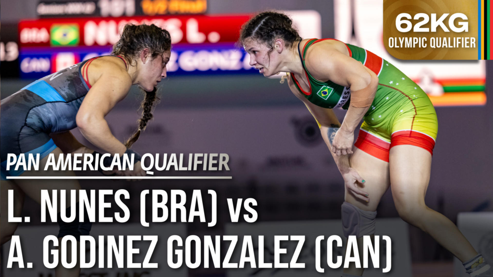 Lais NUNES (BRA) vs. Ana Paula GODINEZ GONZALEZ (CAN) | 2024 Seniors ...