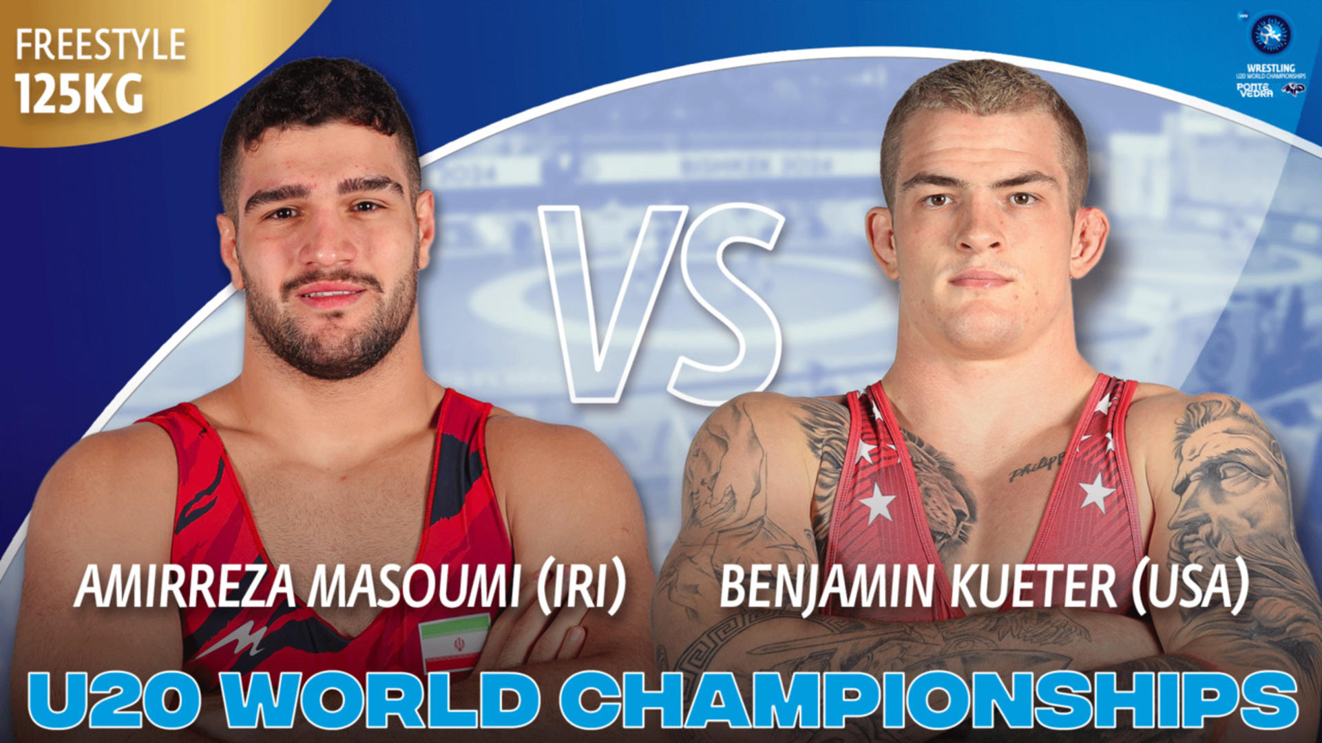 Benjamin Allen KUETER (USA) vs. Amirreza Fardin MASOUMI VALADI (IRI ...