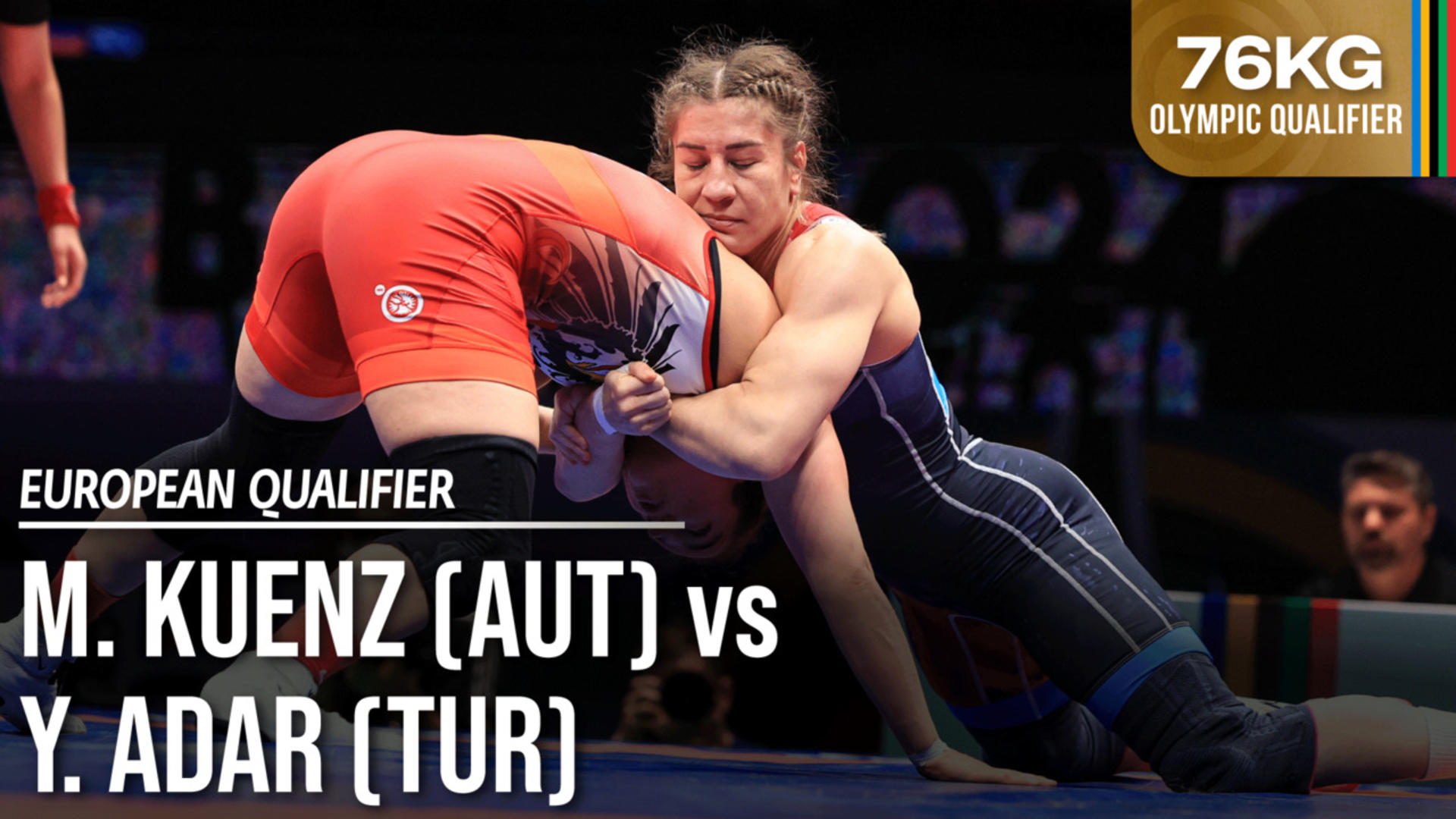 Martina KUENZ (AUT) vs. Yasemin ADAR (TUR) | 2024 Seniors European OG ...