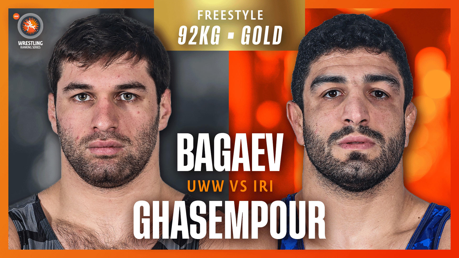 Alan BAGAEV (UWW) vs. Kamran Ghorban GHASEMPOUR (IRI) | RANKING SERIES 2025 | Gold Medal | FS 92Kg