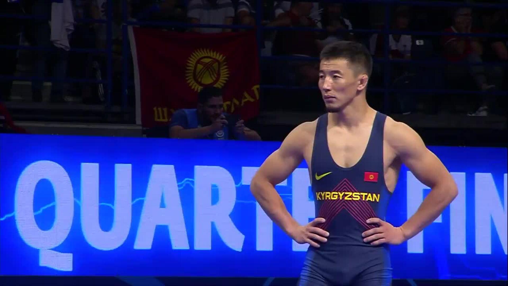 Quarter Final • GR 63Kg • Leri ABULADZE (GEO) vs. Tynar SHARSHENBEKOV (KGZ)