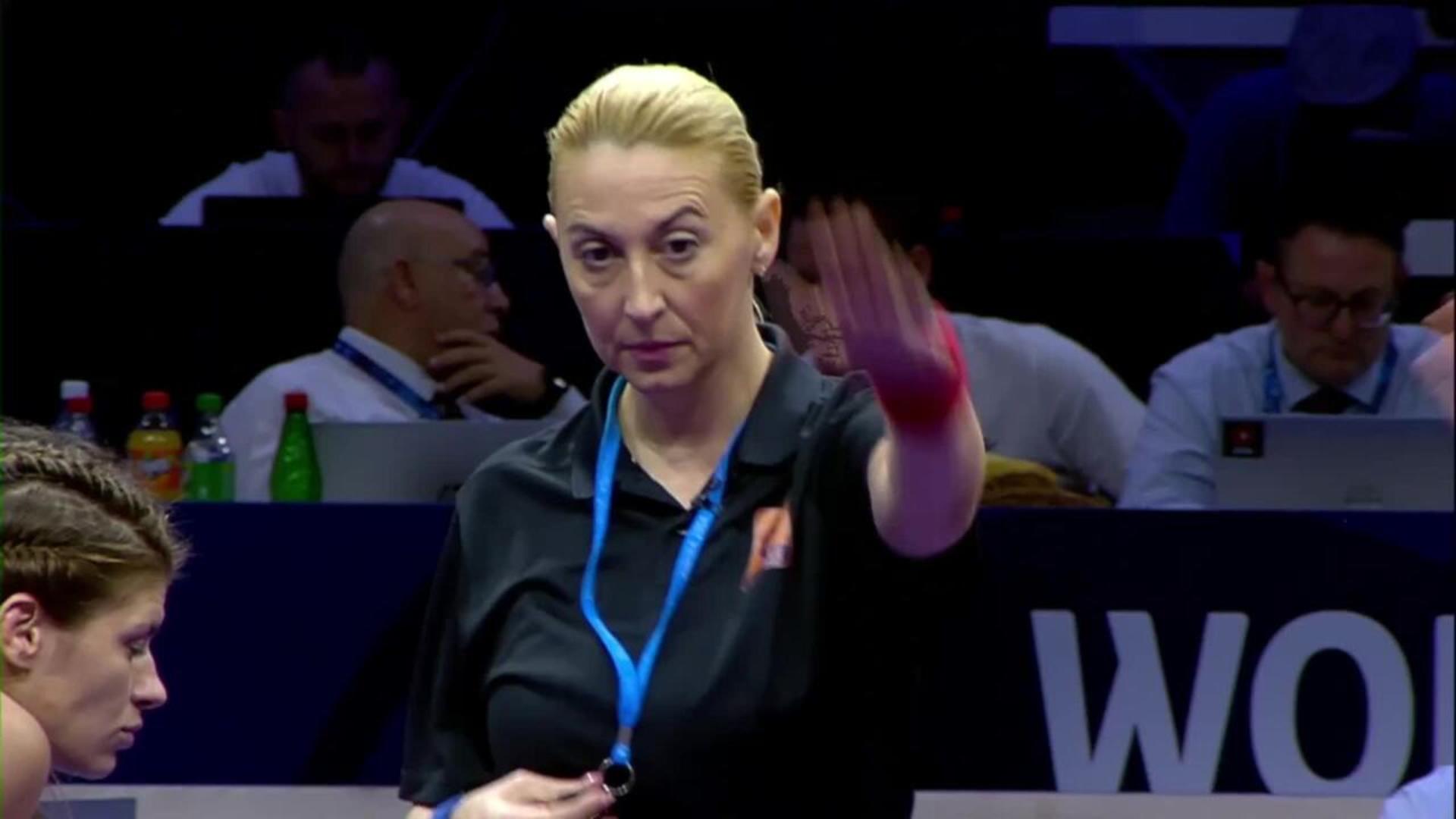Buse CAVUSOGLU TOSUN (TUR) vs. Adela HANZLICKOVA (CZE) | Seniors World ...
