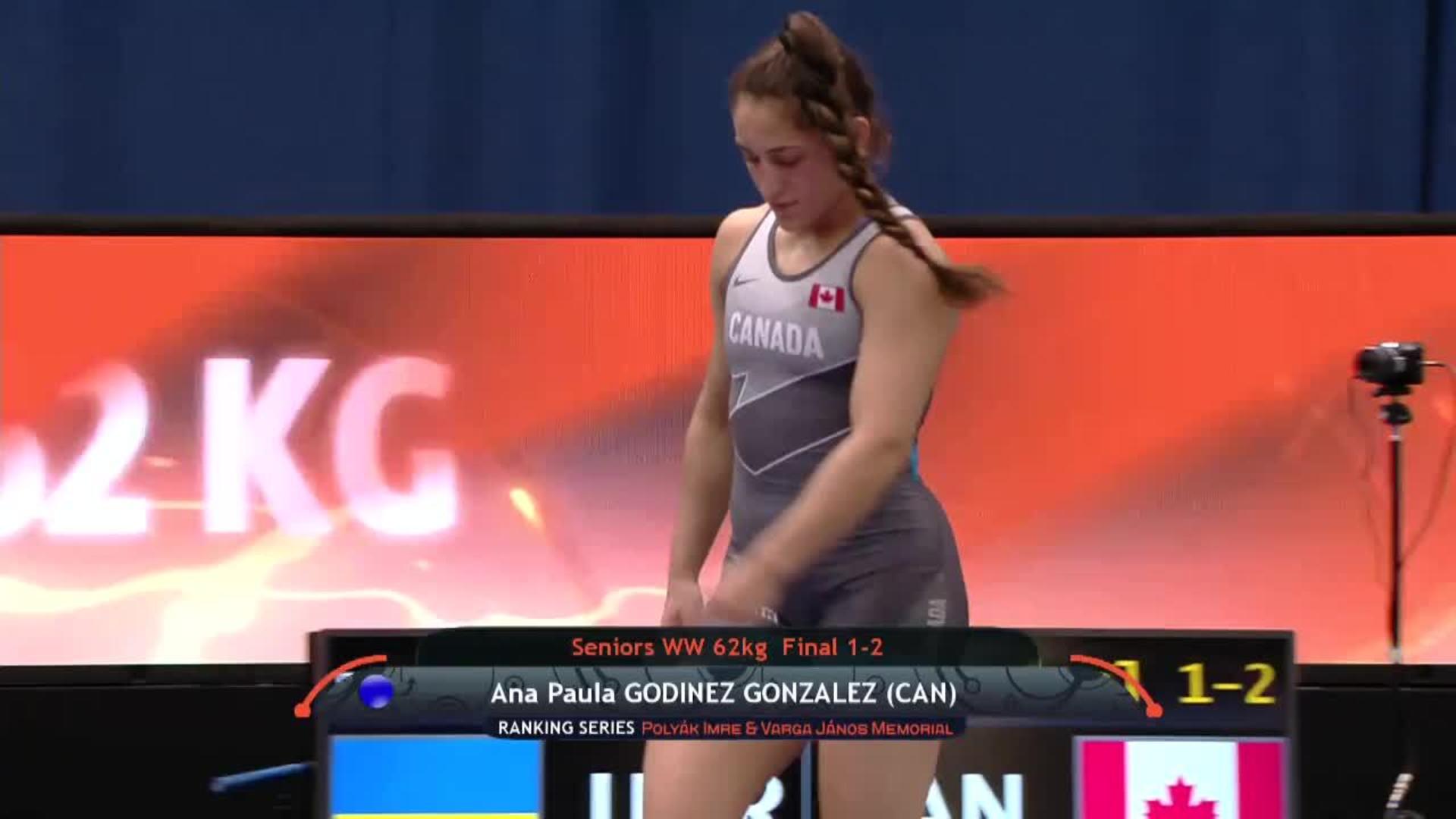 Iryna KOLIADENKO (UKR) vs. Ana Paula GODINEZ GONZALEZ (CAN) | 2024 2nd Ranking Series - Polyak ...