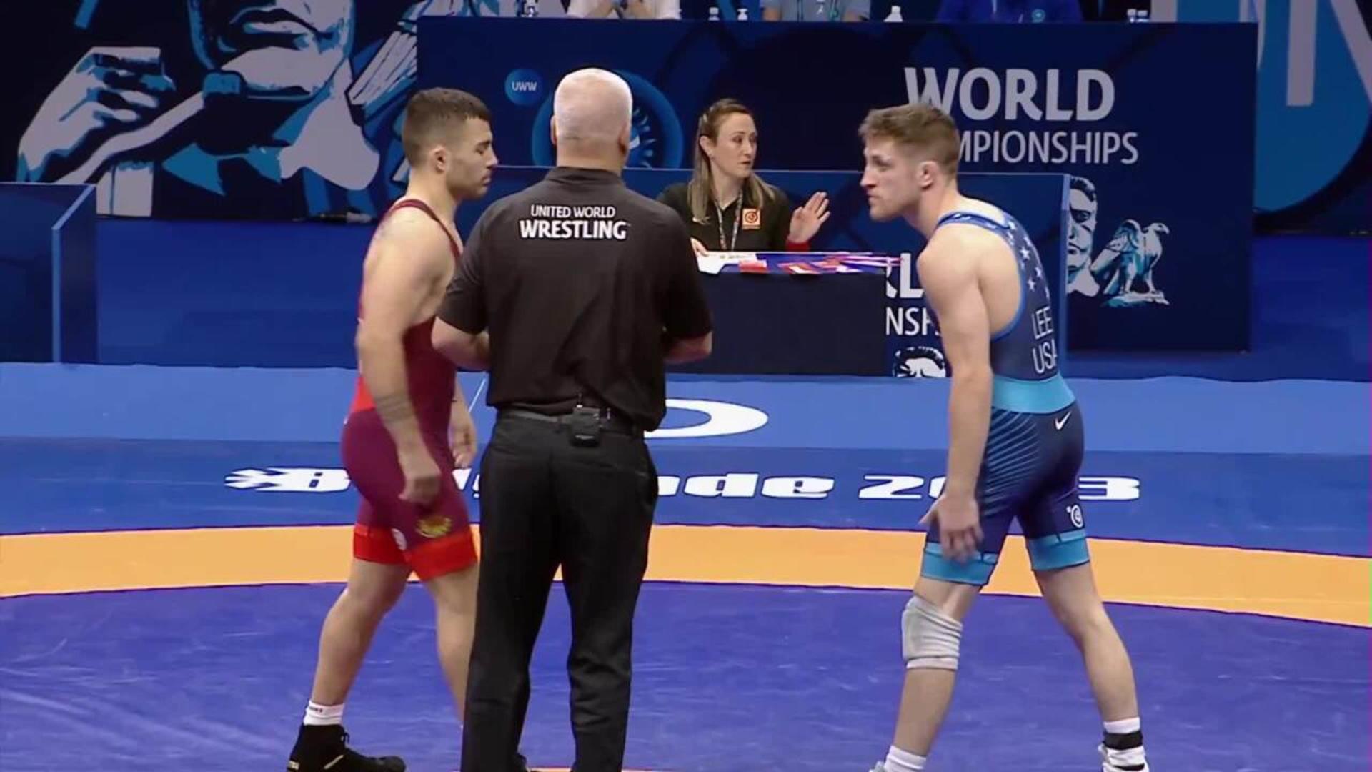 Austin Klee GOMEZ (MEX) vs. Nicholas Boone LEE (USA) | Seniors World ...
