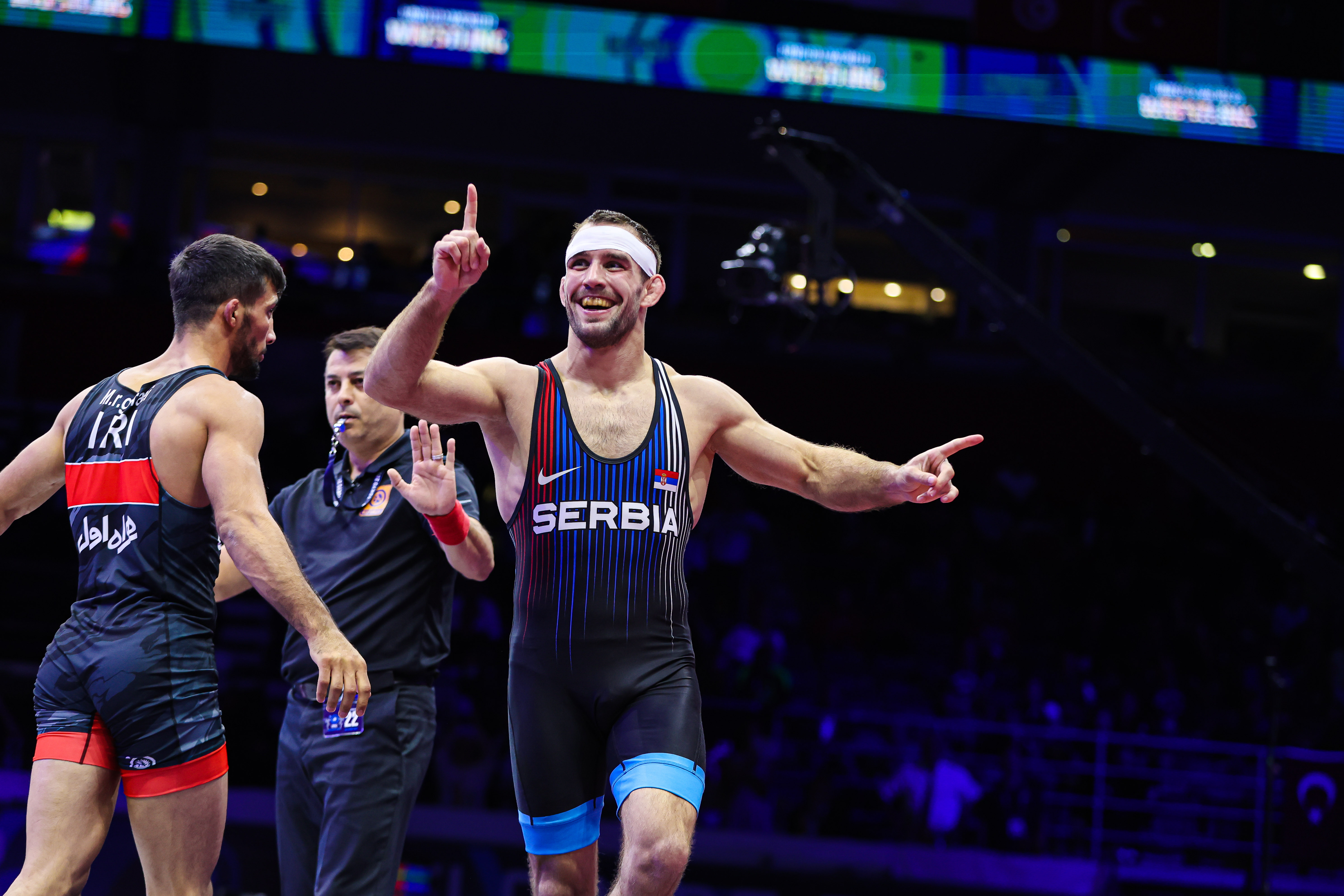 Mate NEMES (SRB) defeated Olympic and world champion Mohammadreza ...