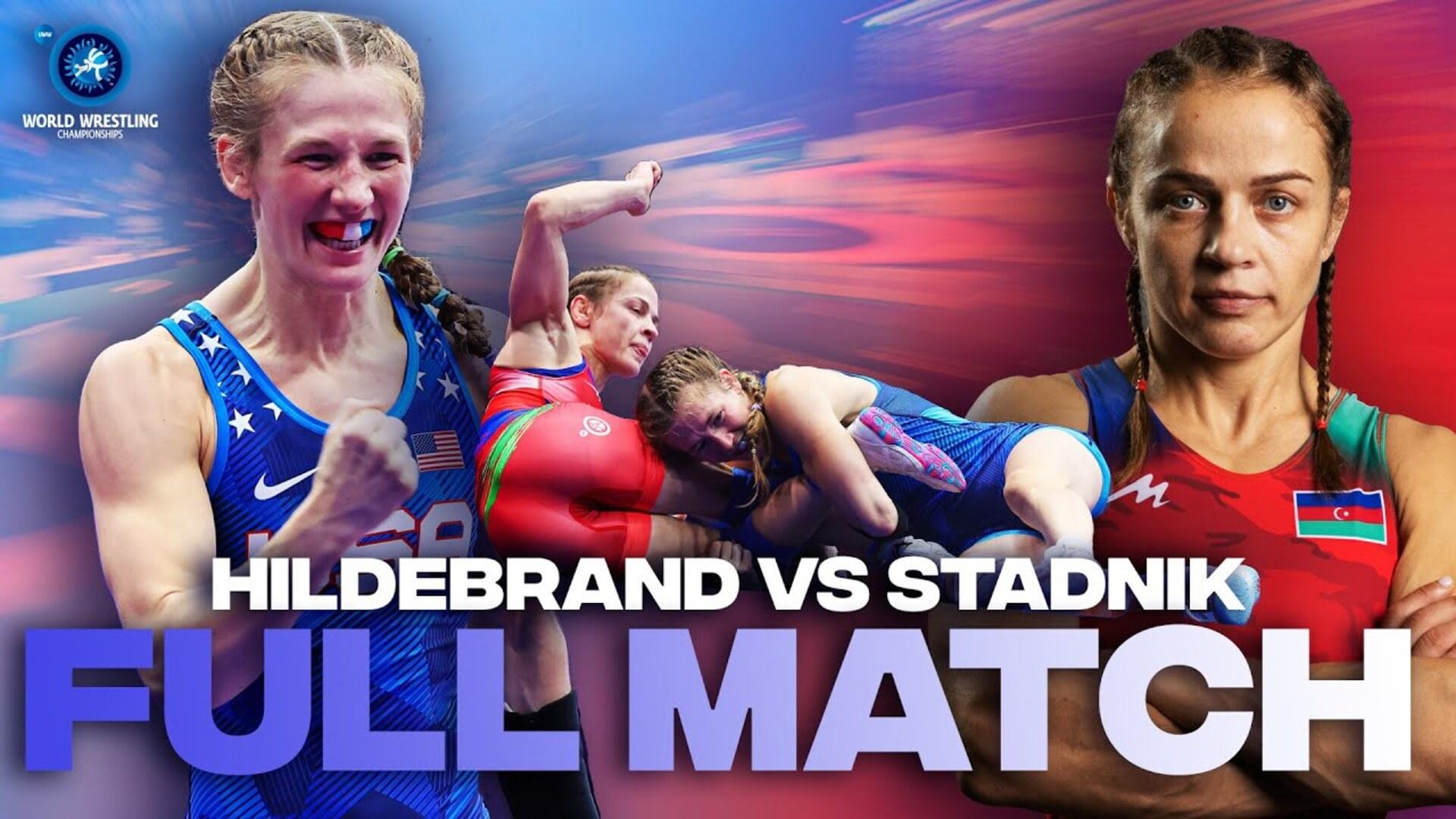 Mariya STADNIK (AZE) vs. Sarah Ann HILDEBRANDT (USA) | Seniors World ...