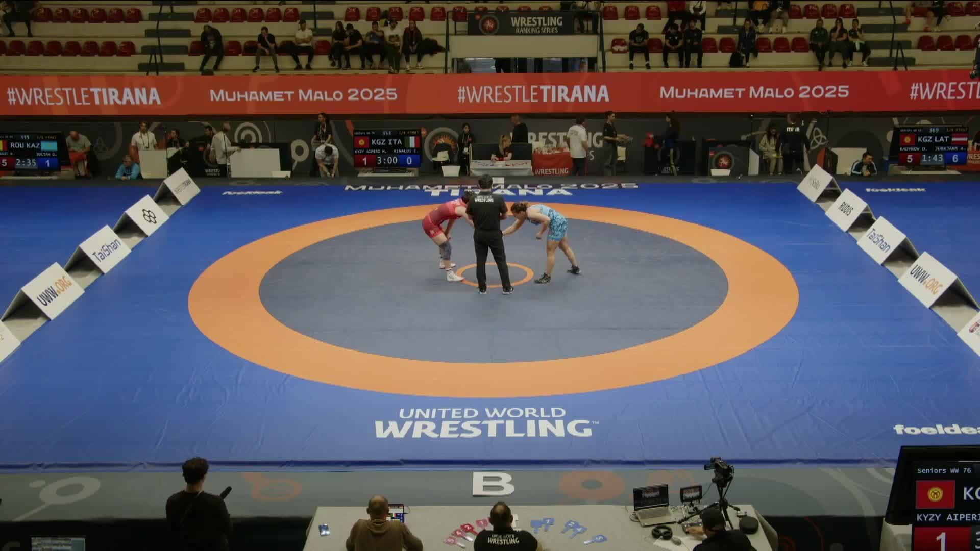 Medet KYZY AIPERI (KGZ) vs. Enrica RINALDI (ITA) | RANKING SERIES 2025 ...