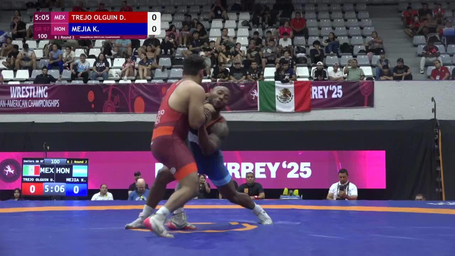 Dorian Emmanuel TREJO OLGUIN (MEX) vs. Kevin MEJIA CASTILLO (HON ...