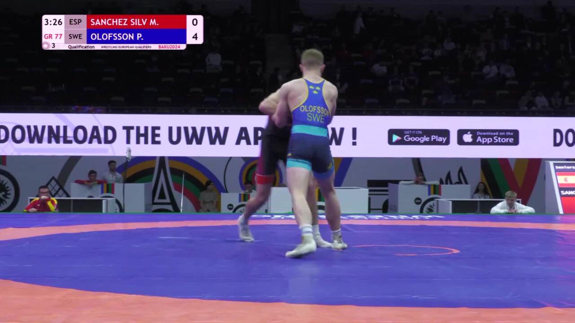 Marcos SANCHEZ SILVA MEJIAS (ESP) vs. Per Albin OLOFSSON (SWE) | 2024 ...