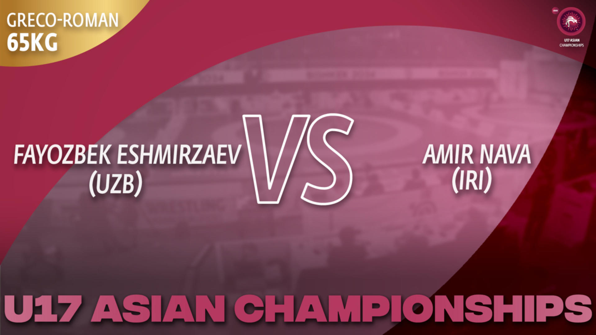 Amir Mahdi Mohammad SAEIDI NAVA (IRI) vs. Fayozbek Rashidovich ...