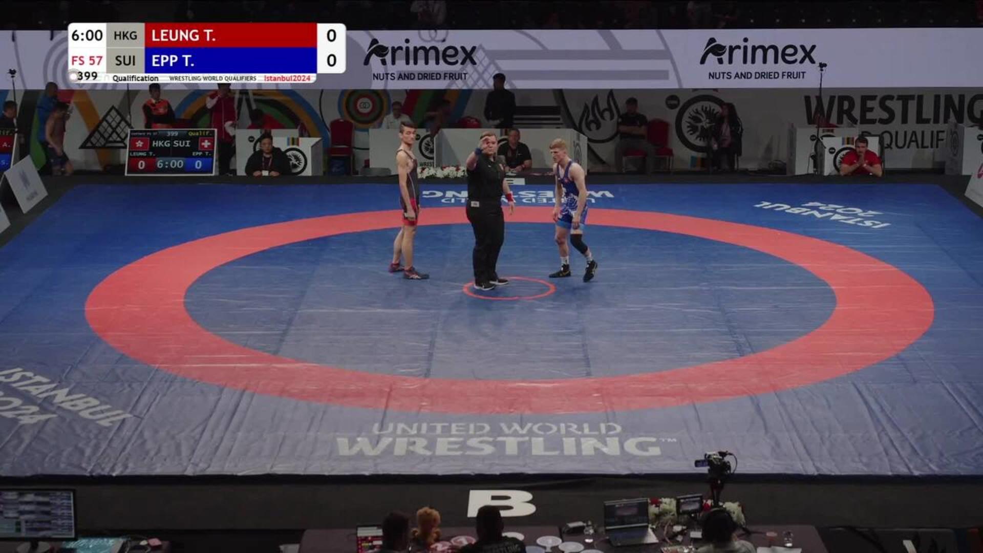 Tsz Shing LEUNG (HKG) vs. Thomas EPP (SUI) | 2024 World OG Qualifier ...