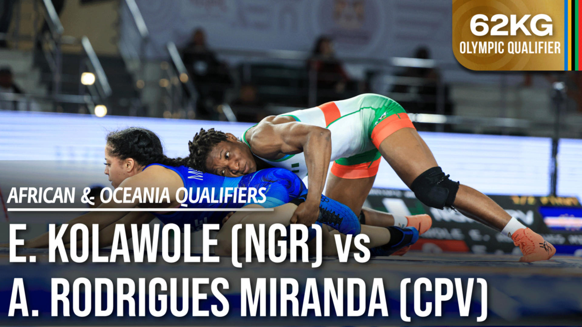Esther Omolayo KOLAWOLE (NGR) vs. Angelina RODRIGUES MIRANDA (CPV ...