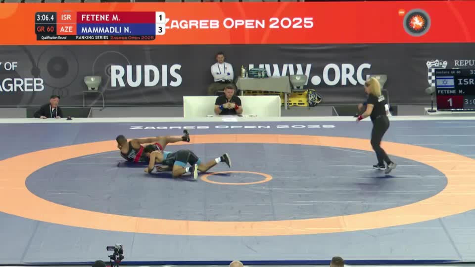 Melkamu FETENE (ISR) vs. Nihat Zahid MAMMADLI (AZE) | RANKING SERIES ...