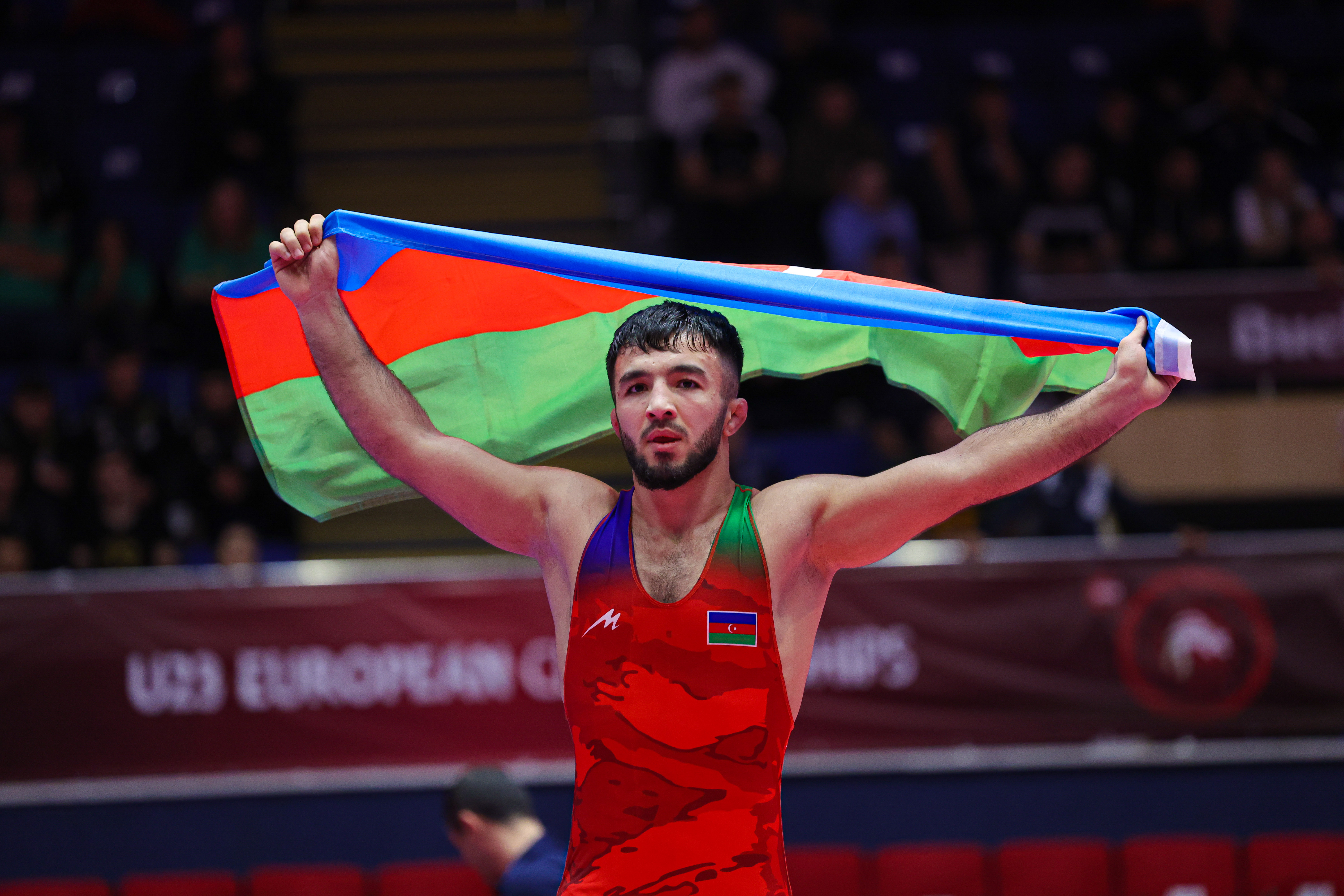 Turan BAYRAMOV (AZE) won the 74kg gold medal in Bucharest.