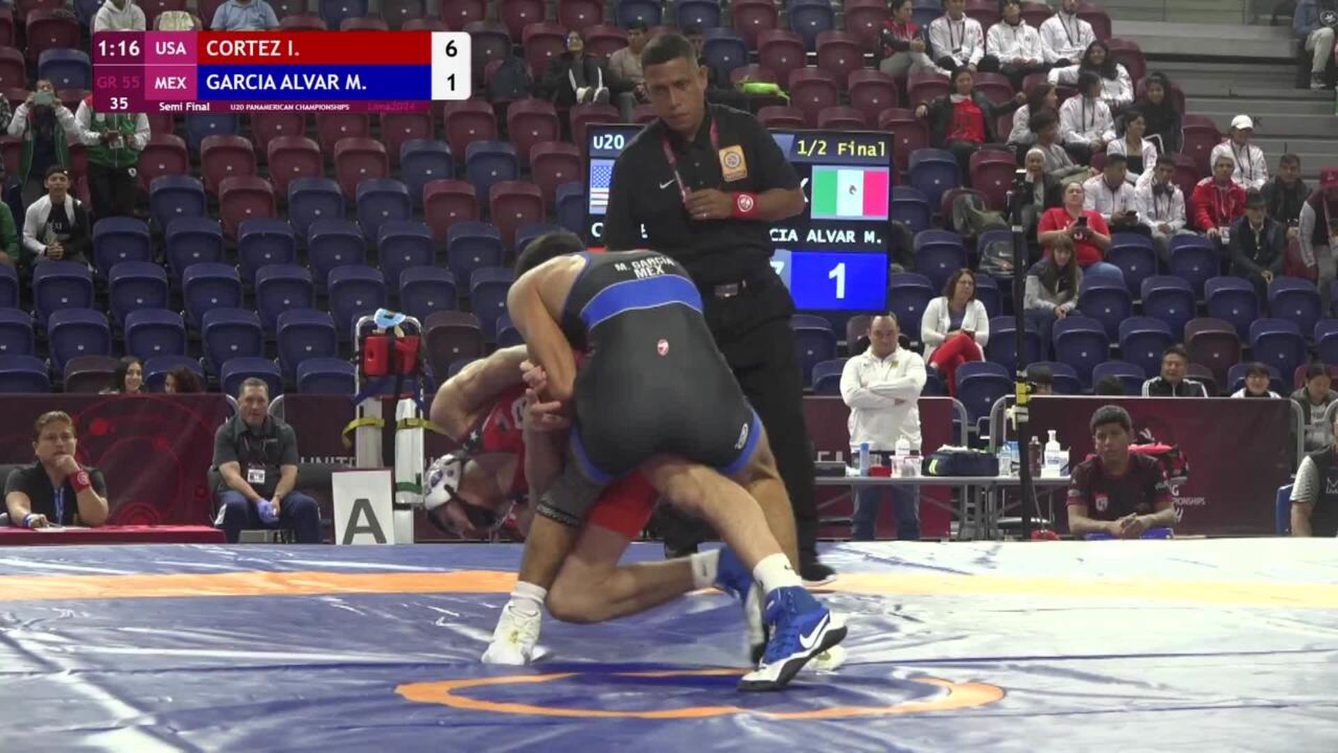 Isaiah Michael CORTEZ (USA) vs. Marco Antonio GARCIA ALVAREZ (MEX ...