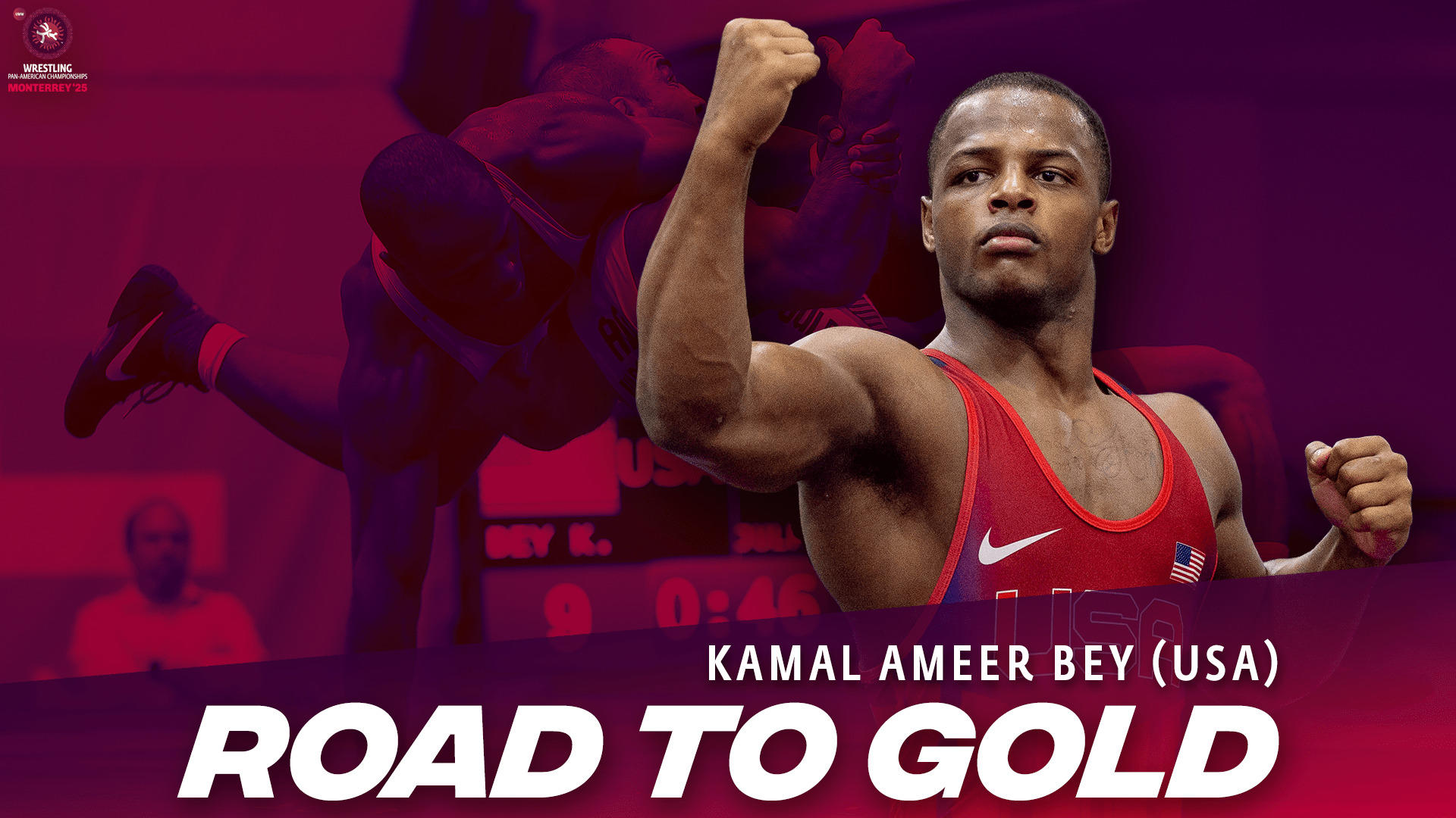 Kamal Ameer BEY (USA) | Road to 77KG Gold | Greco-Roman Wrestling | Pan-American Championships ...