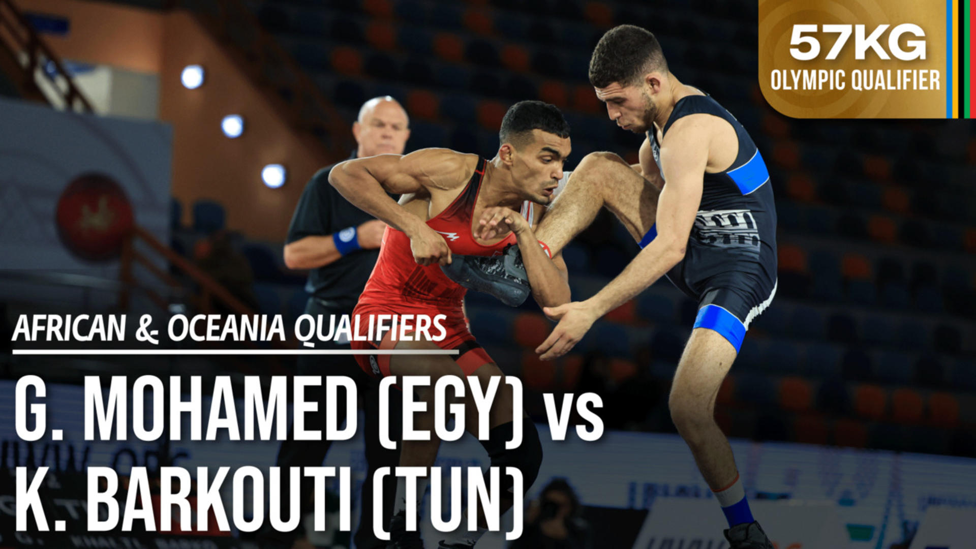 Gamal Abdelnaser Hanafy MOHAMED (EGY) vs. KHALIL BARKOUTI (TUN) | 2024 ...