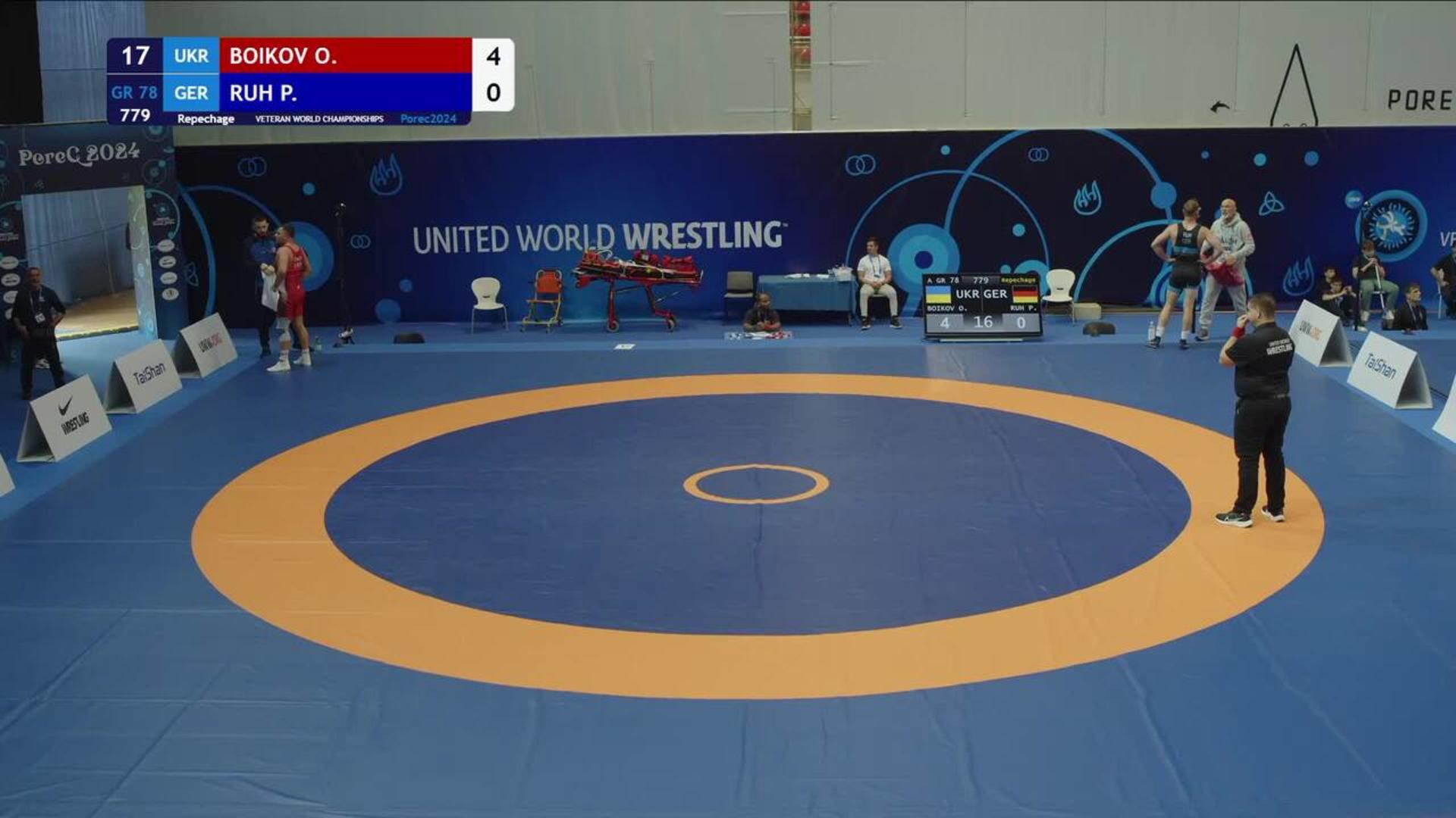 Oleg BOIKOV (UKR) vs. Pascal Sepp RUH (GER) | VETERAN WORLD ...