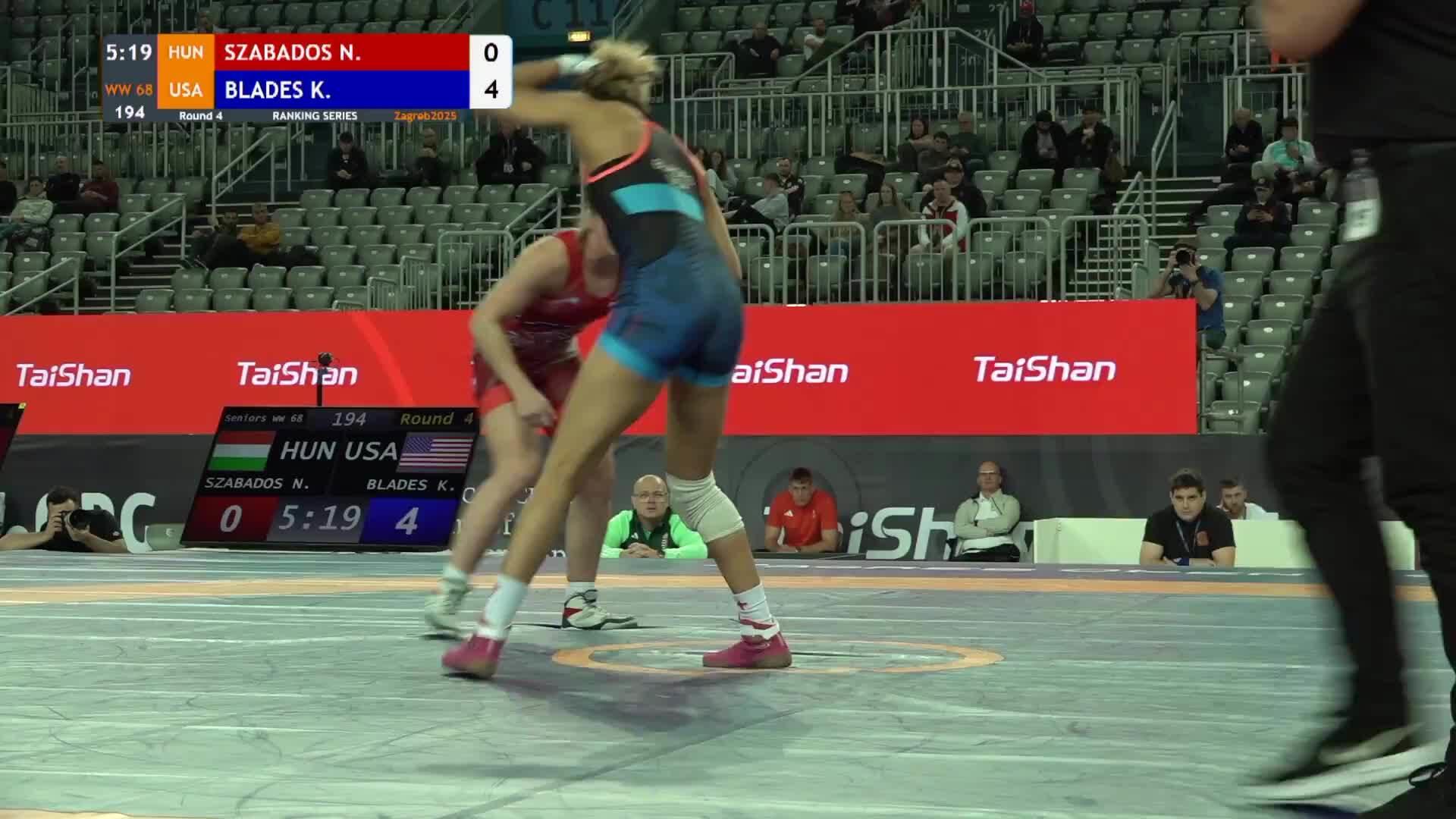 Noémi SZABADOS (HUN) vs. Kennedy Alexis BLADES (USA) | RANKING SERIES ...