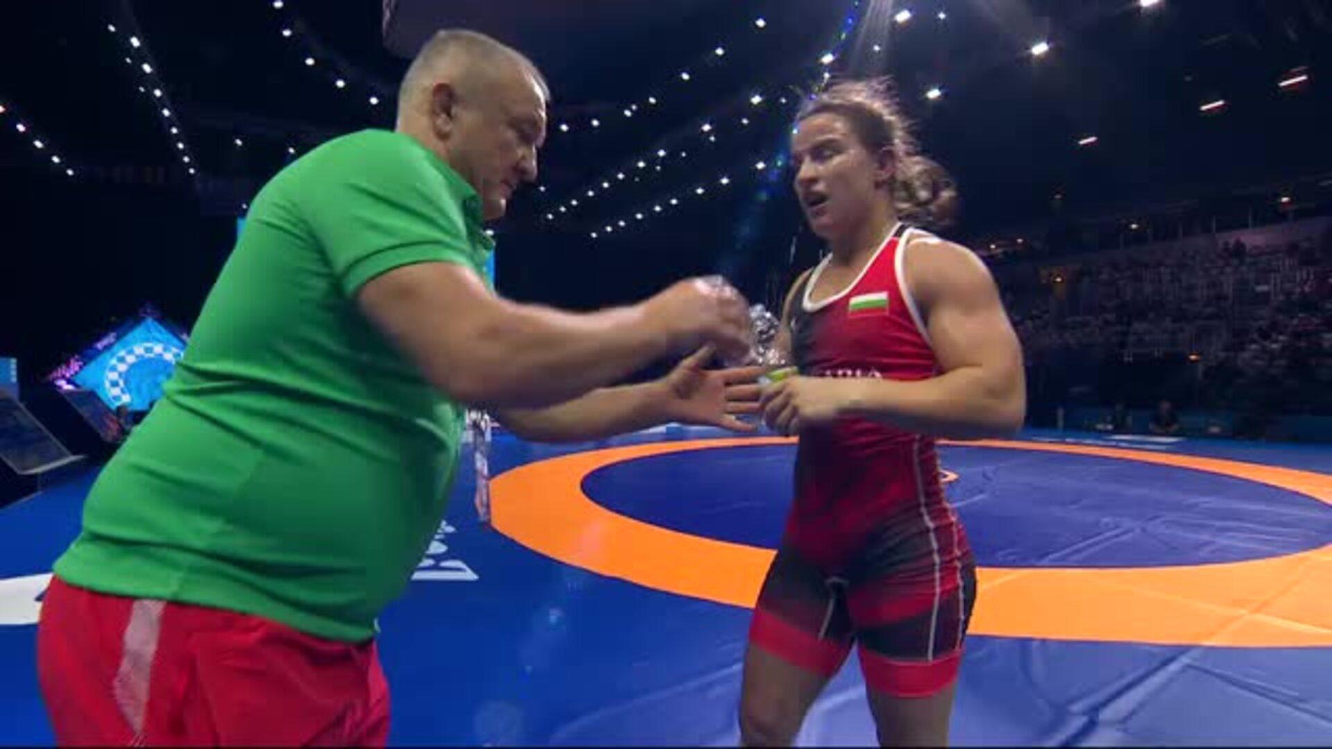 Bilyana Zhivkova DUDOVA (BUL) vs. Manisha MANISHA (IND) | WORLD ...
