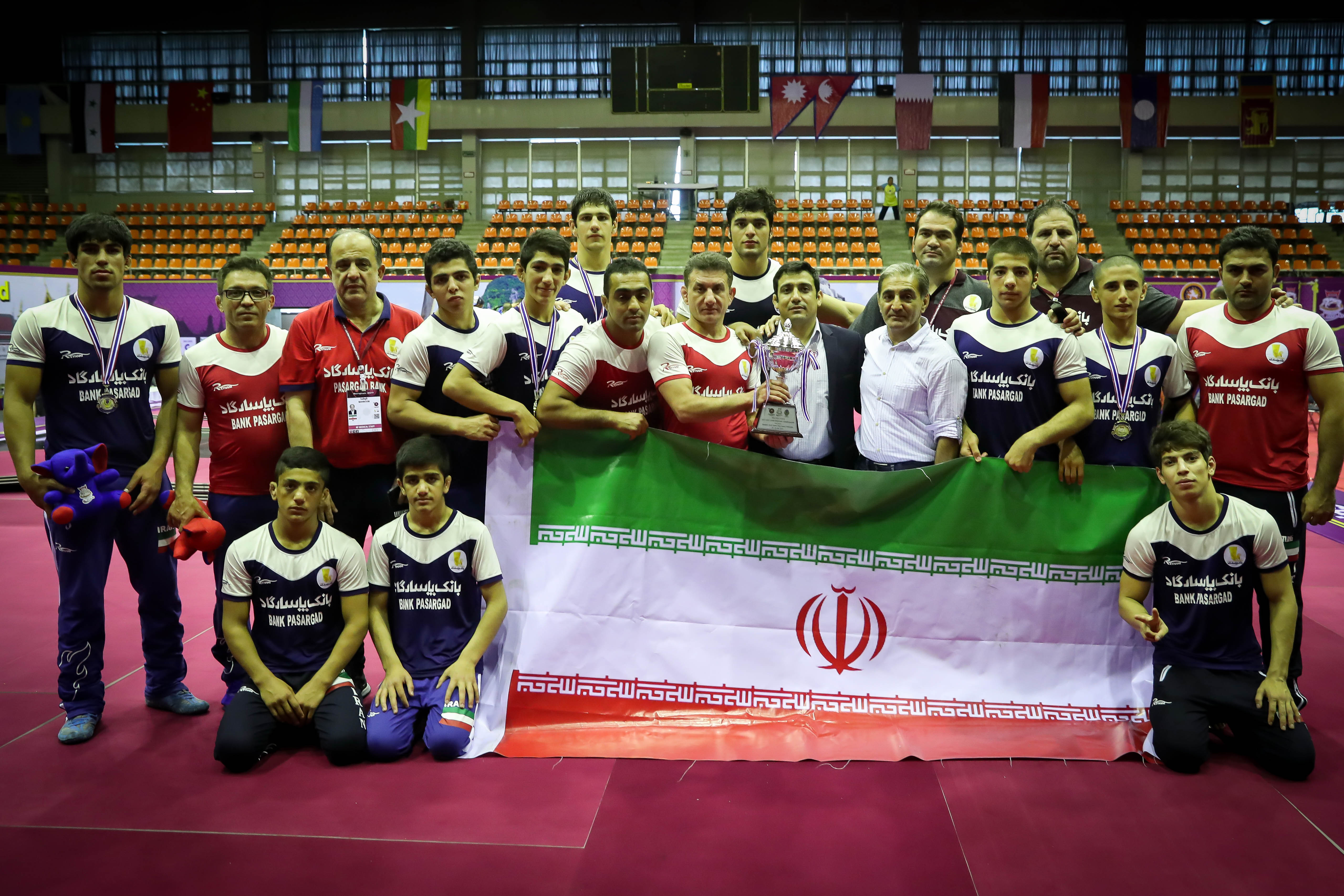 Winning four gold medals on last day of Cadet Asian Championships, Iran ...