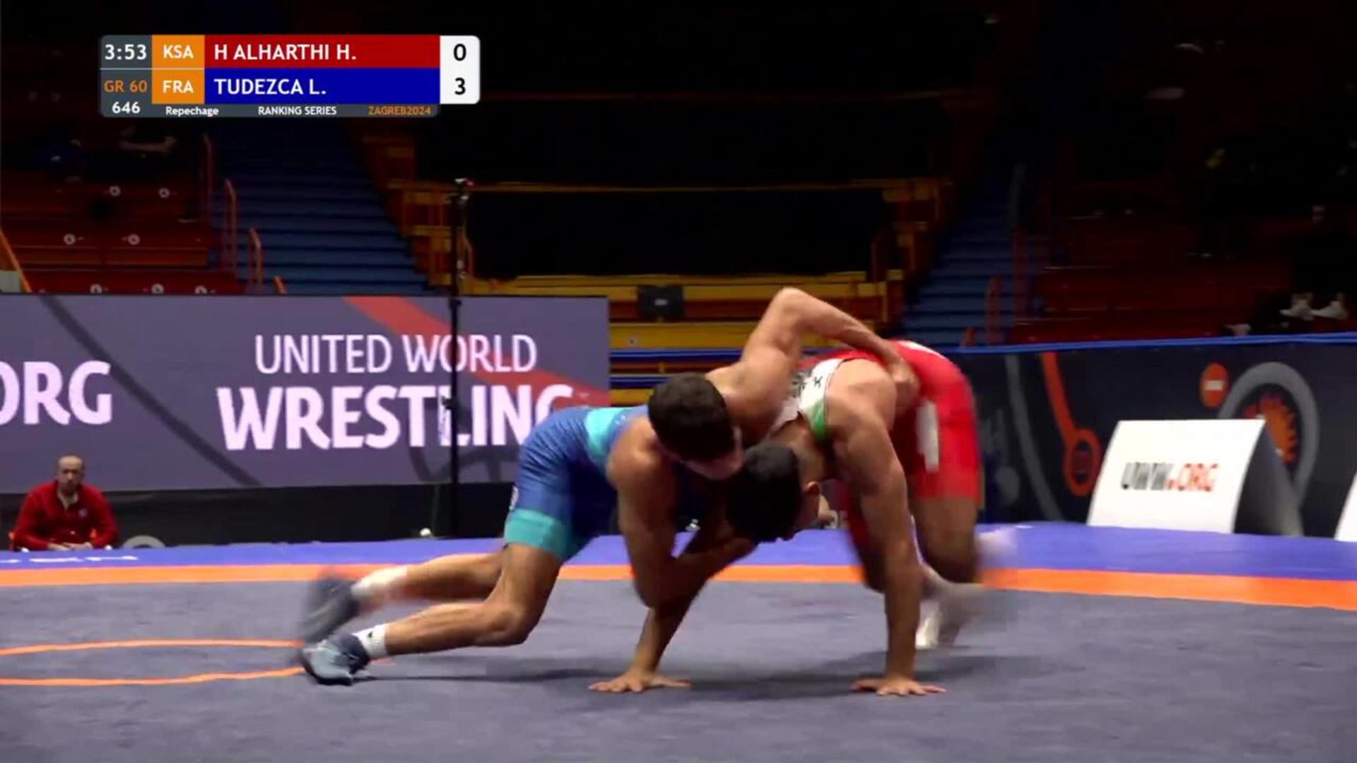 Hassan Mohammed H ALHARTHI (KSA) vs. Leo Alexandre Sylvain TUDEZCA (FRA ...
