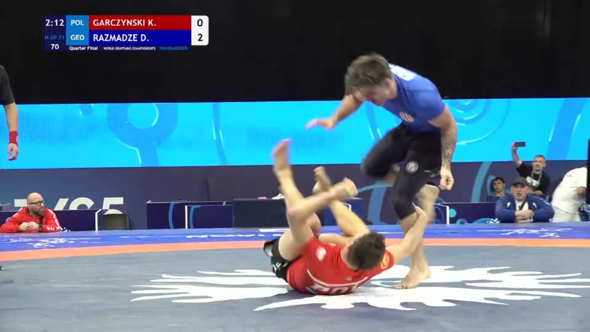 Kacper Przemyslaw GARCZYNSKI (POL) vs. Dzhimsher RAZMADZE (GEO) | WORLD ...