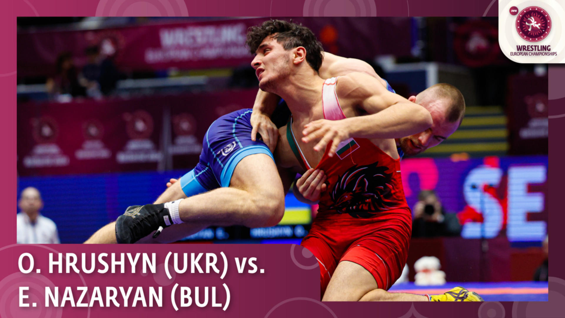 GR MATCH-OF-THE-DAY: Edmond Armen NAZARYAN (BUL) vs. Oleksandr HRUSHYN (UKR) | EUROPEAN ...