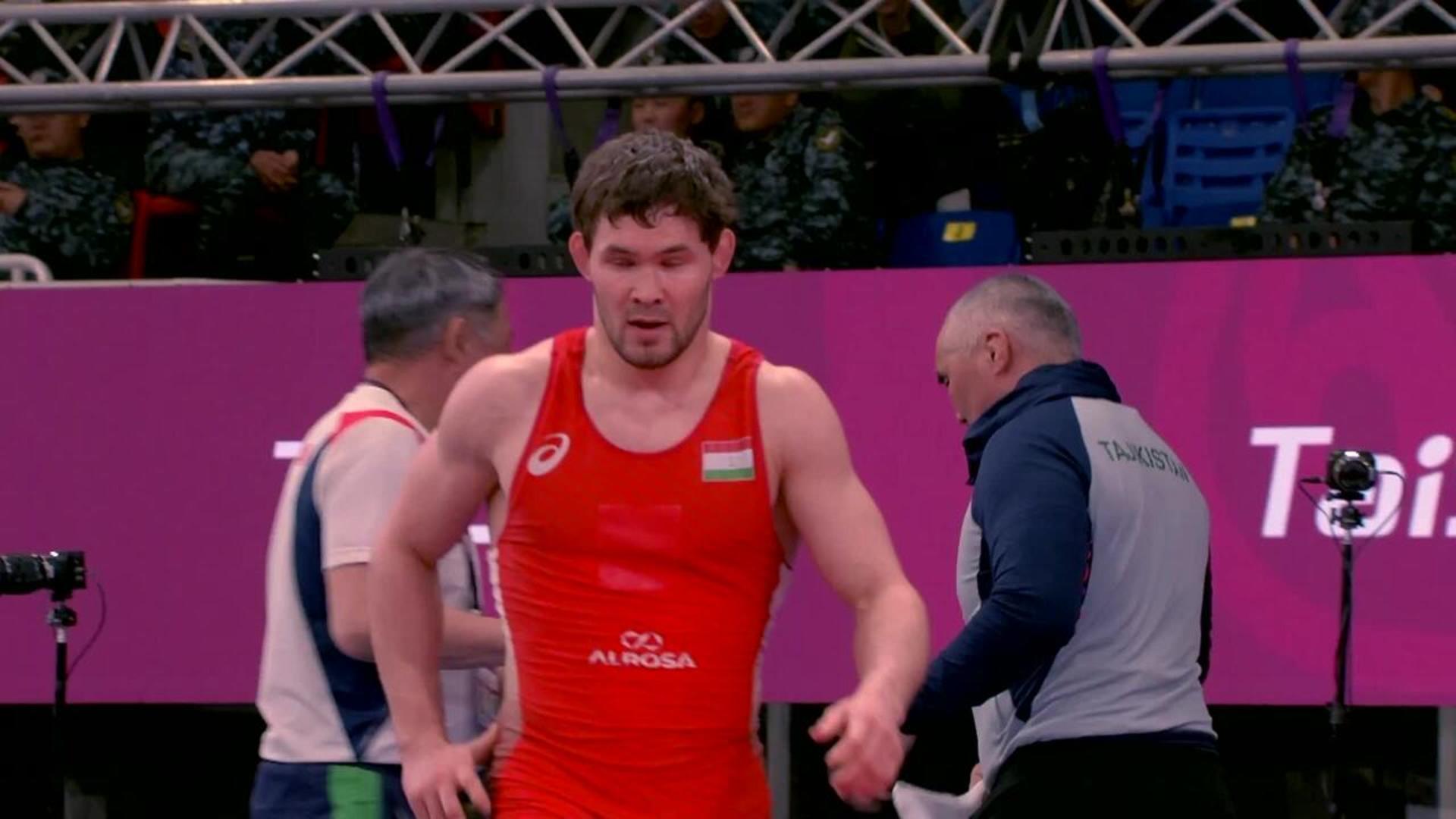 Viktor RASSADIN (TJK) vs. Alp Arslan BEGENJOV (TKM) | 2024 Seniors ...