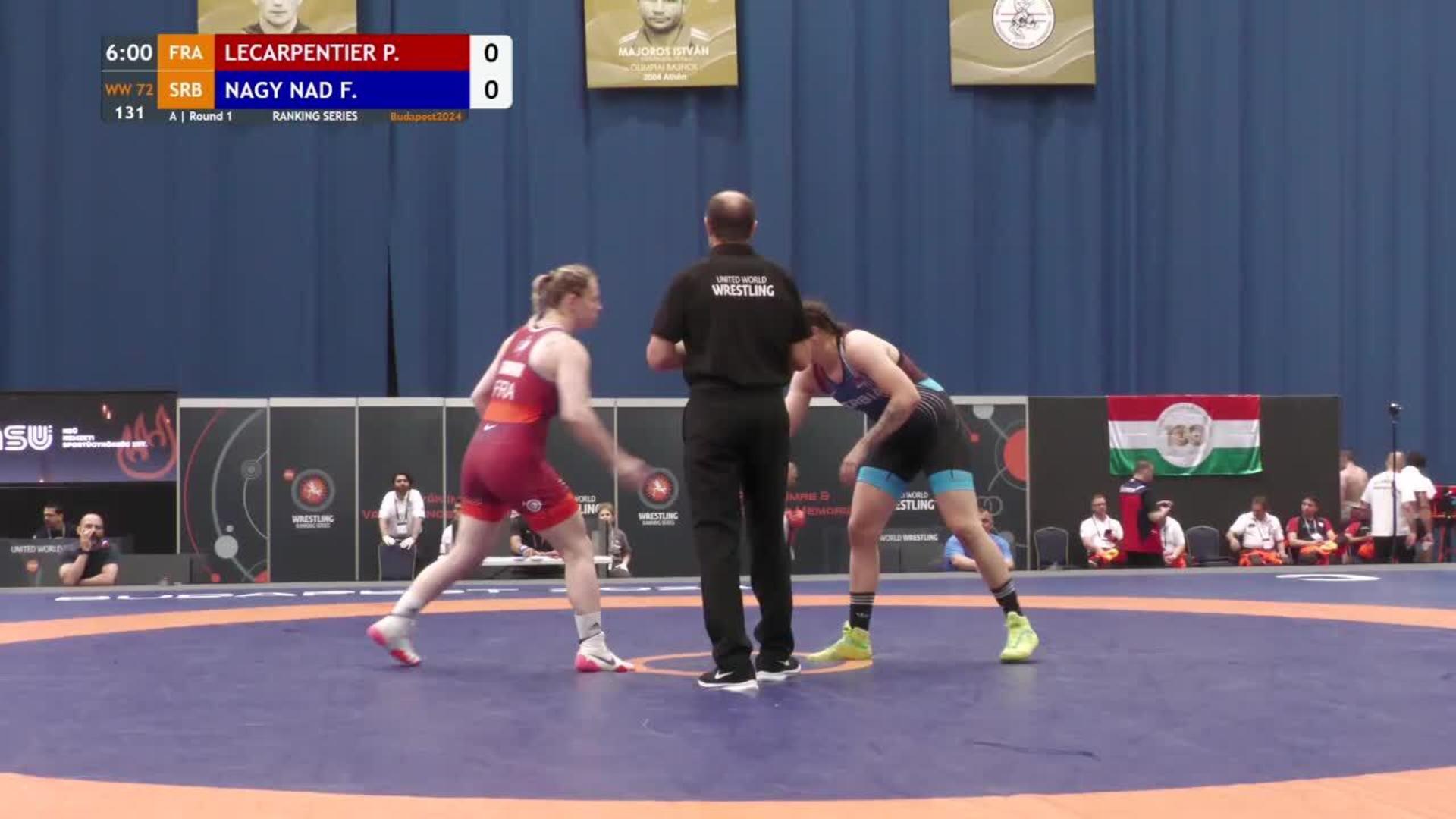 Pauline Denise LECARPENTIER (FRA) vs. Fanni NAGY NAD (SRB) | 2024 2nd ...