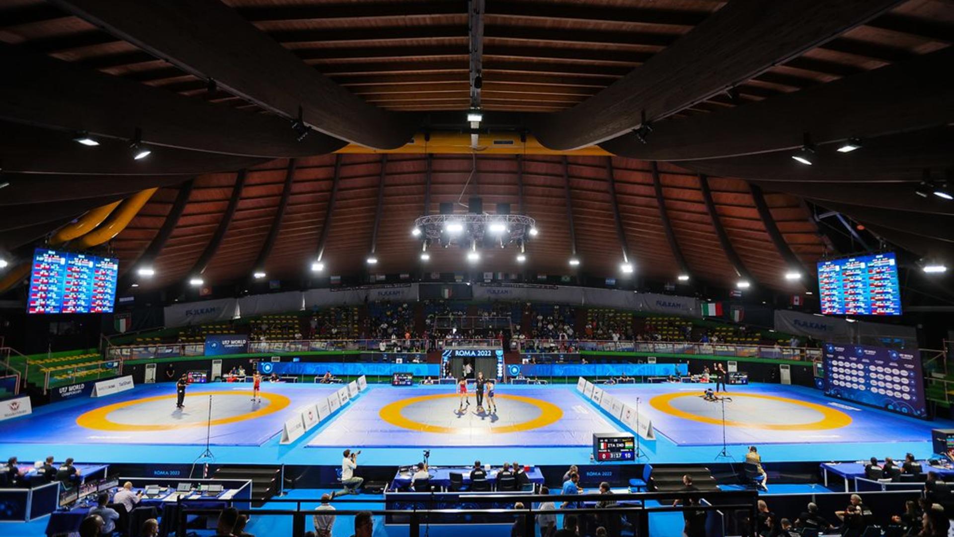 Live coverage of day two of the U17 World Championships in Rome, Italy.