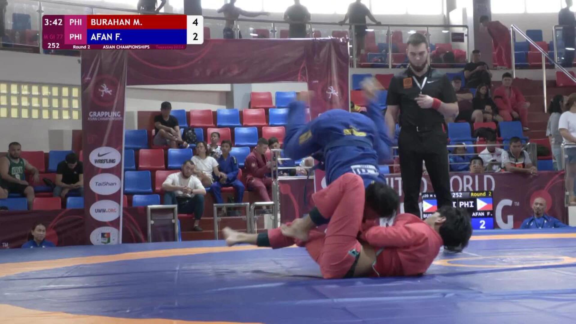 Mohammad Ibrahim BURAHAN (PHI) vs. Fierre Proudhon AFAN (PHI) | ASIAN CHAMPIONSHIPS 2024 | Round ...